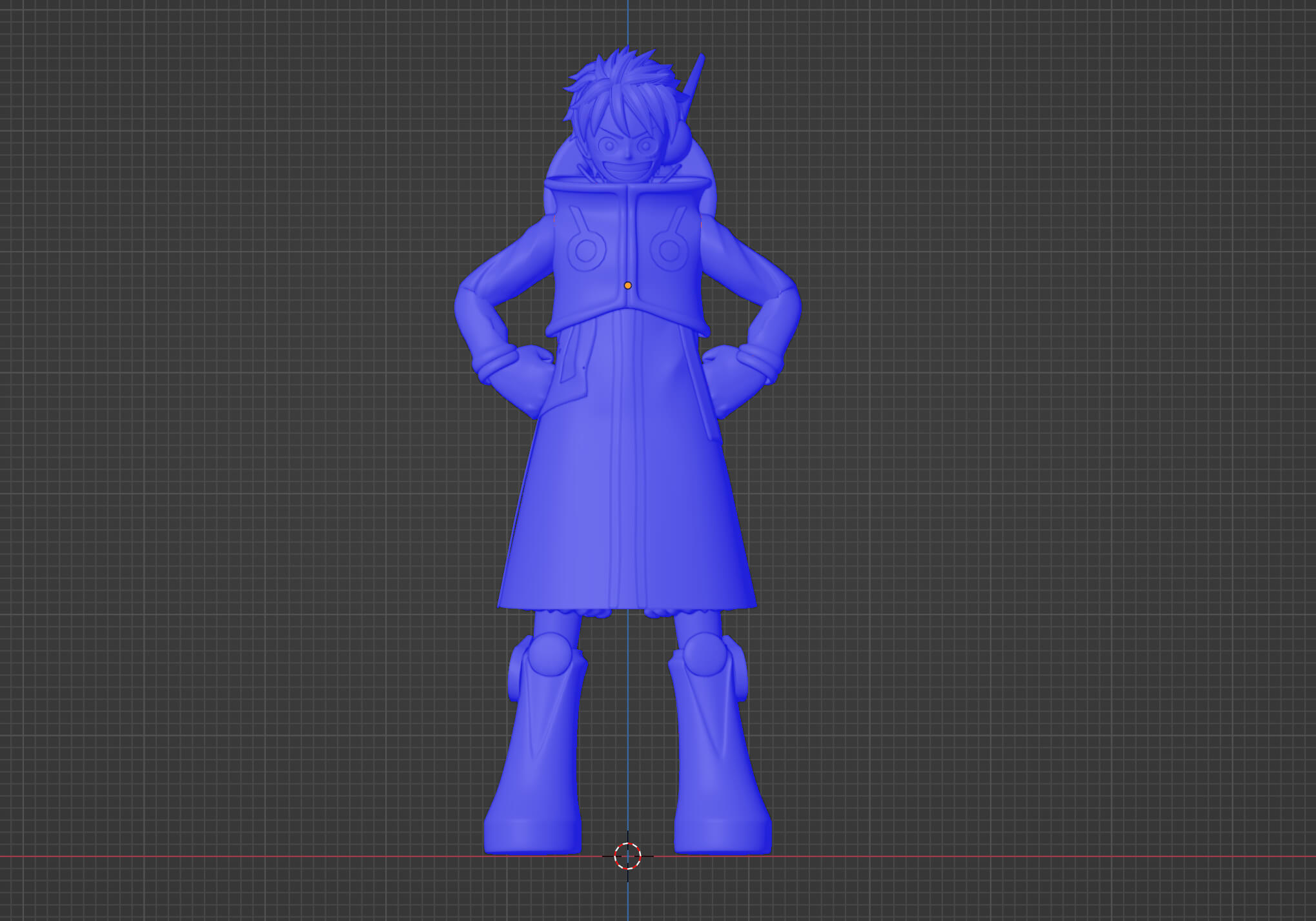 Luffy Egghead - One Piece 3D Model by Summerforce