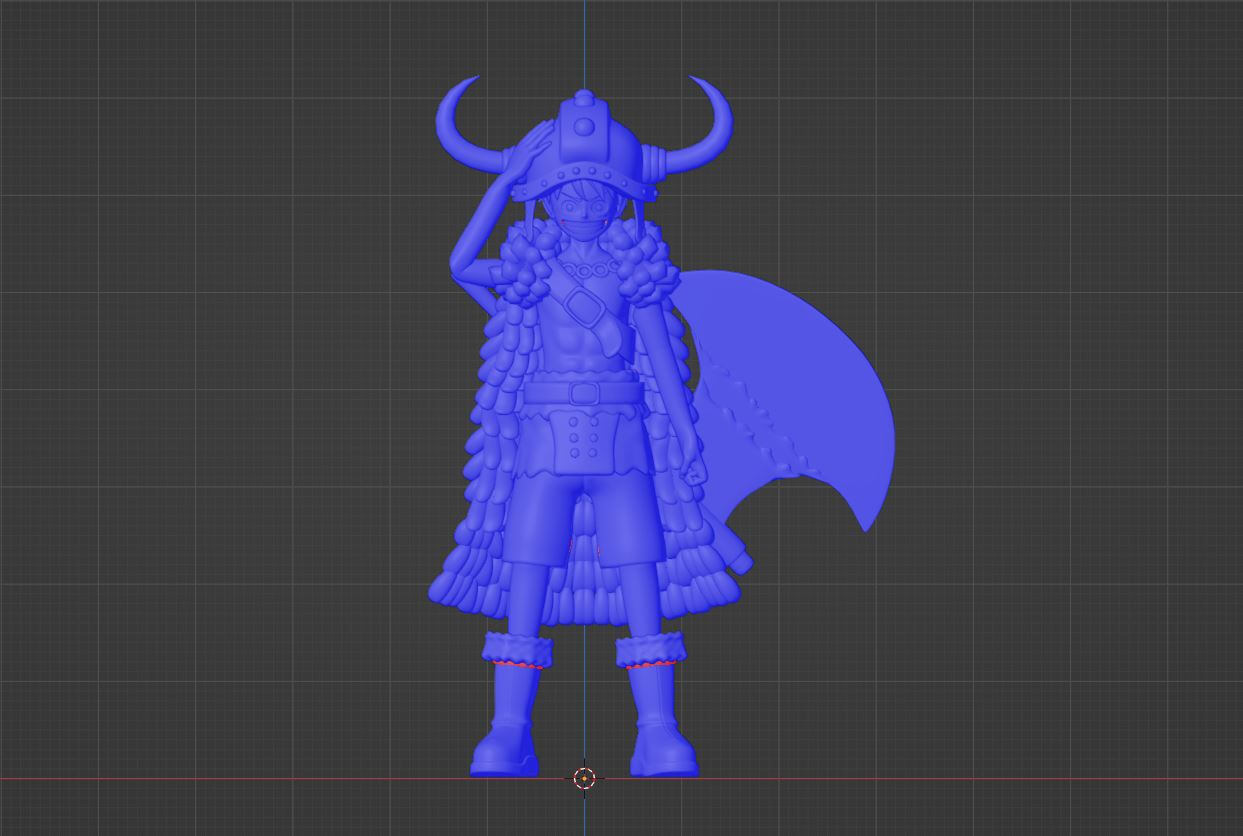 Luffy Elbaph - One Piece 3D Model by Summerforce