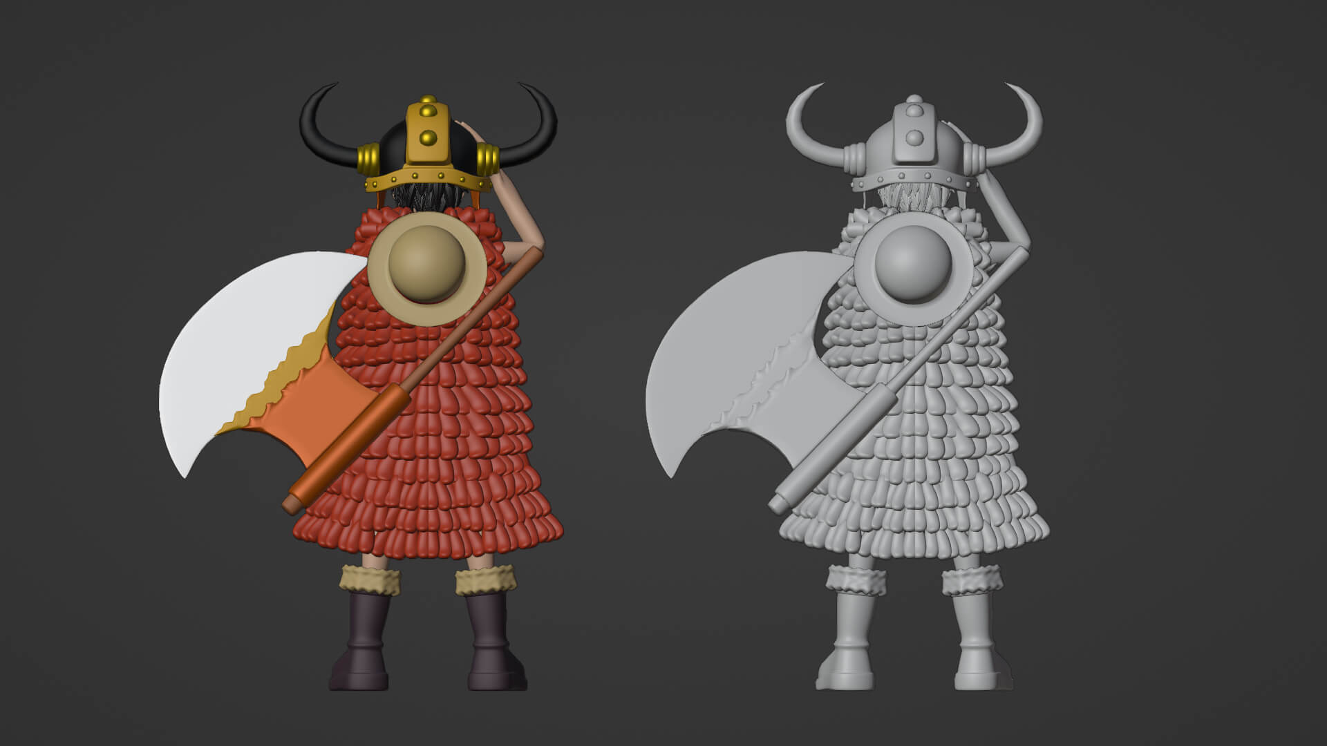 Luffy Elbaph - One Piece 3D Model by Summerforce