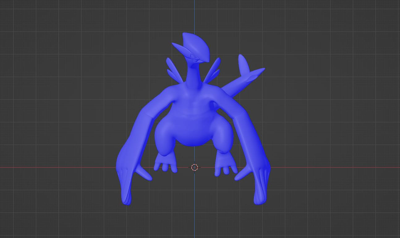 Lugia - Pokemon 3D Model by Summerforce