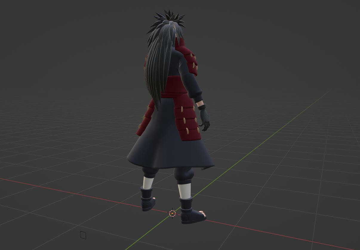 Madara Uchiha - Naruto Shippuden 3D Model by Summerforce