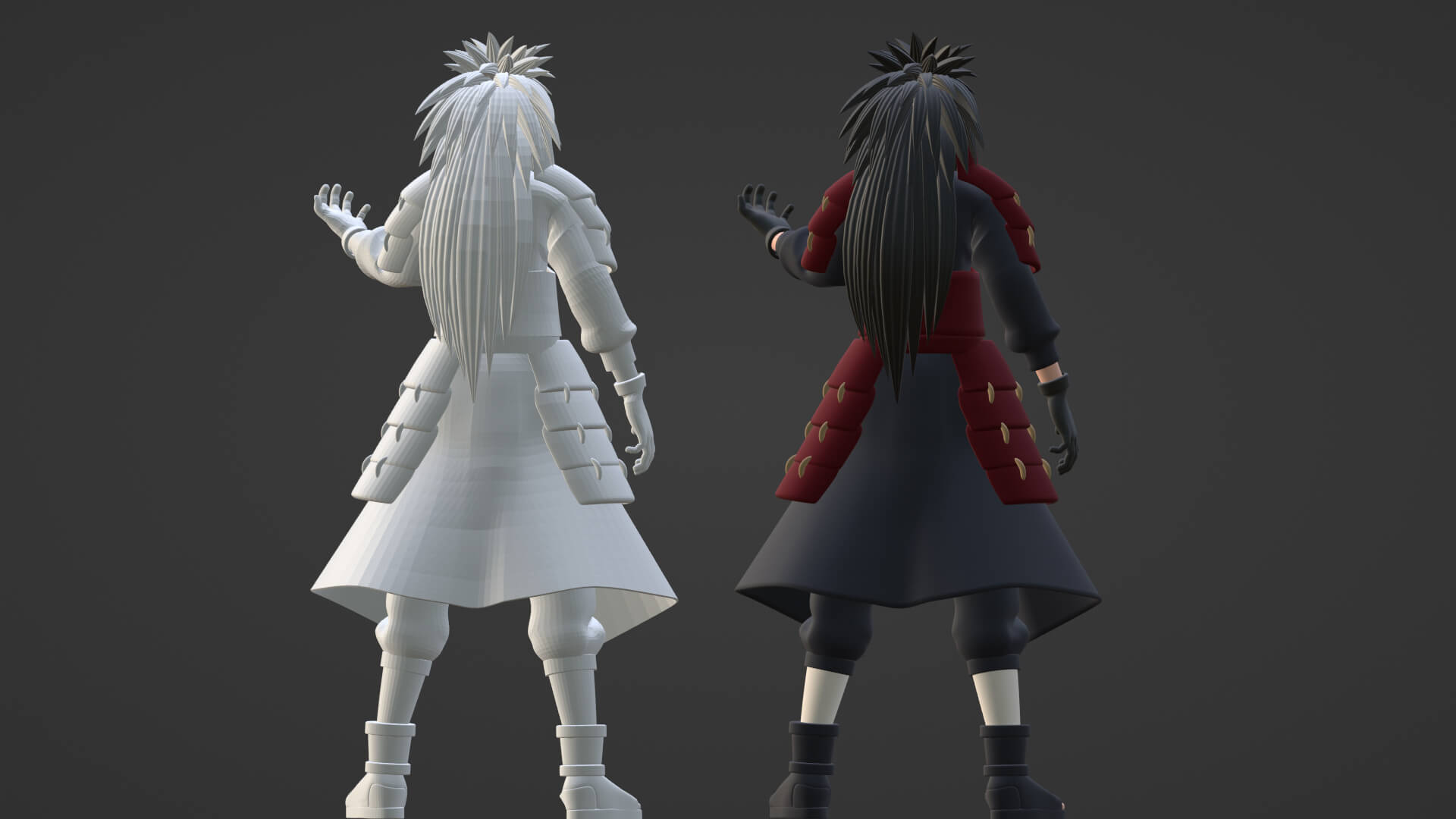 Madara Uchiha - Naruto Shippuden 3D Model by Summerforce