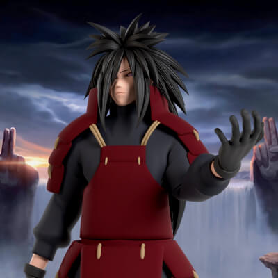 Madara Uchiha - Naruto Shippuden 3D Model by Summerforce