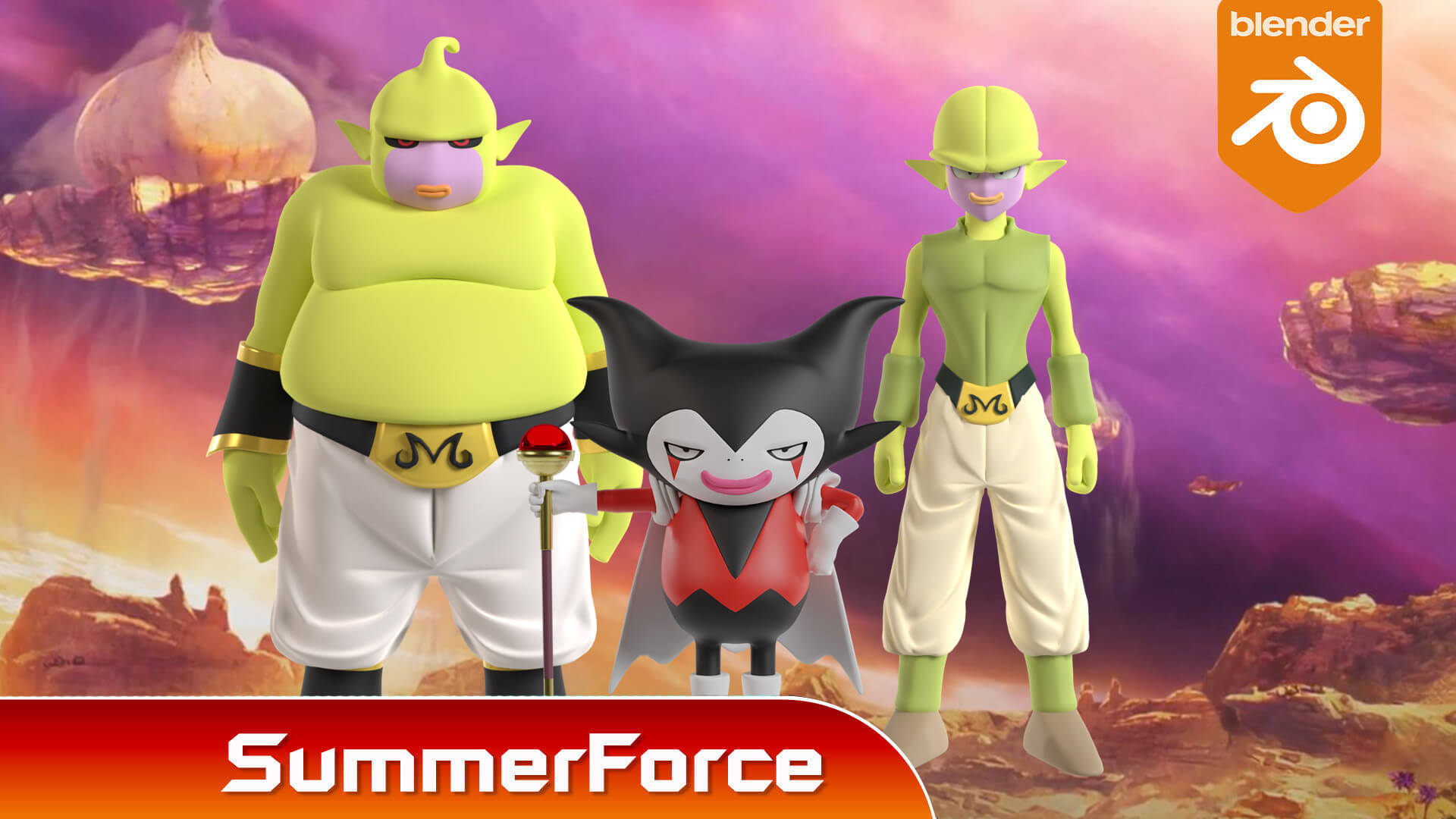 Majin Duu - Dragonball Daima 3D Model by Summerforce