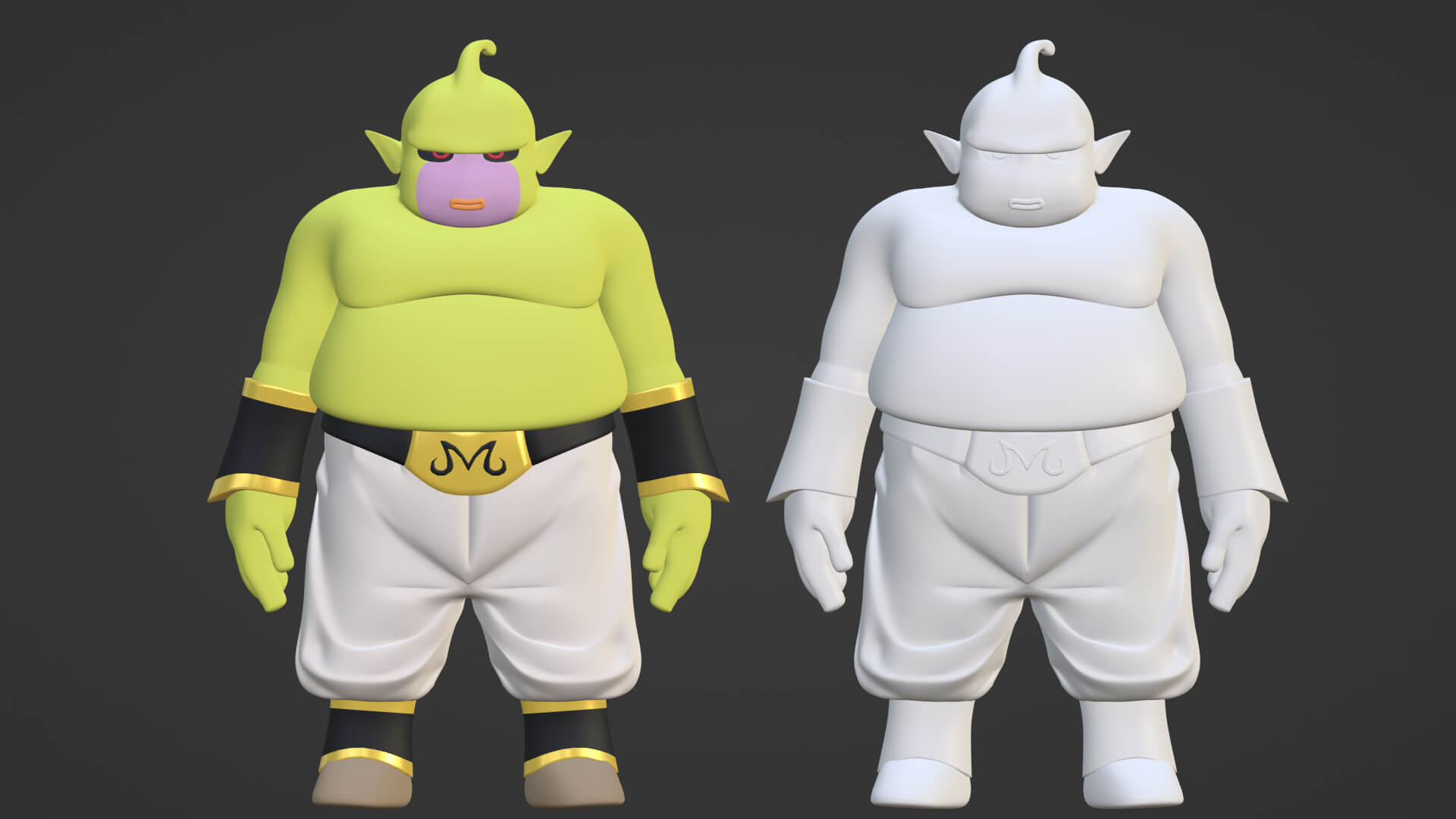 Majin Duu - Dragonball Daima 3D Model by Summerforce