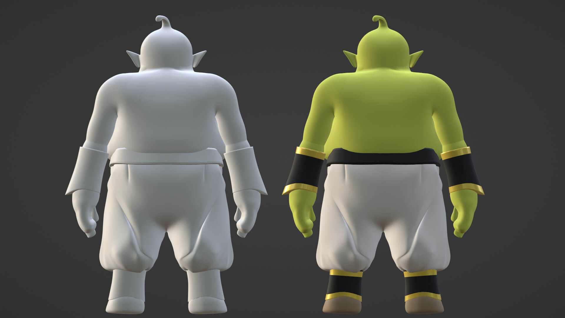 Majin Duu - Dragonball Daima 3D Model by Summerforce