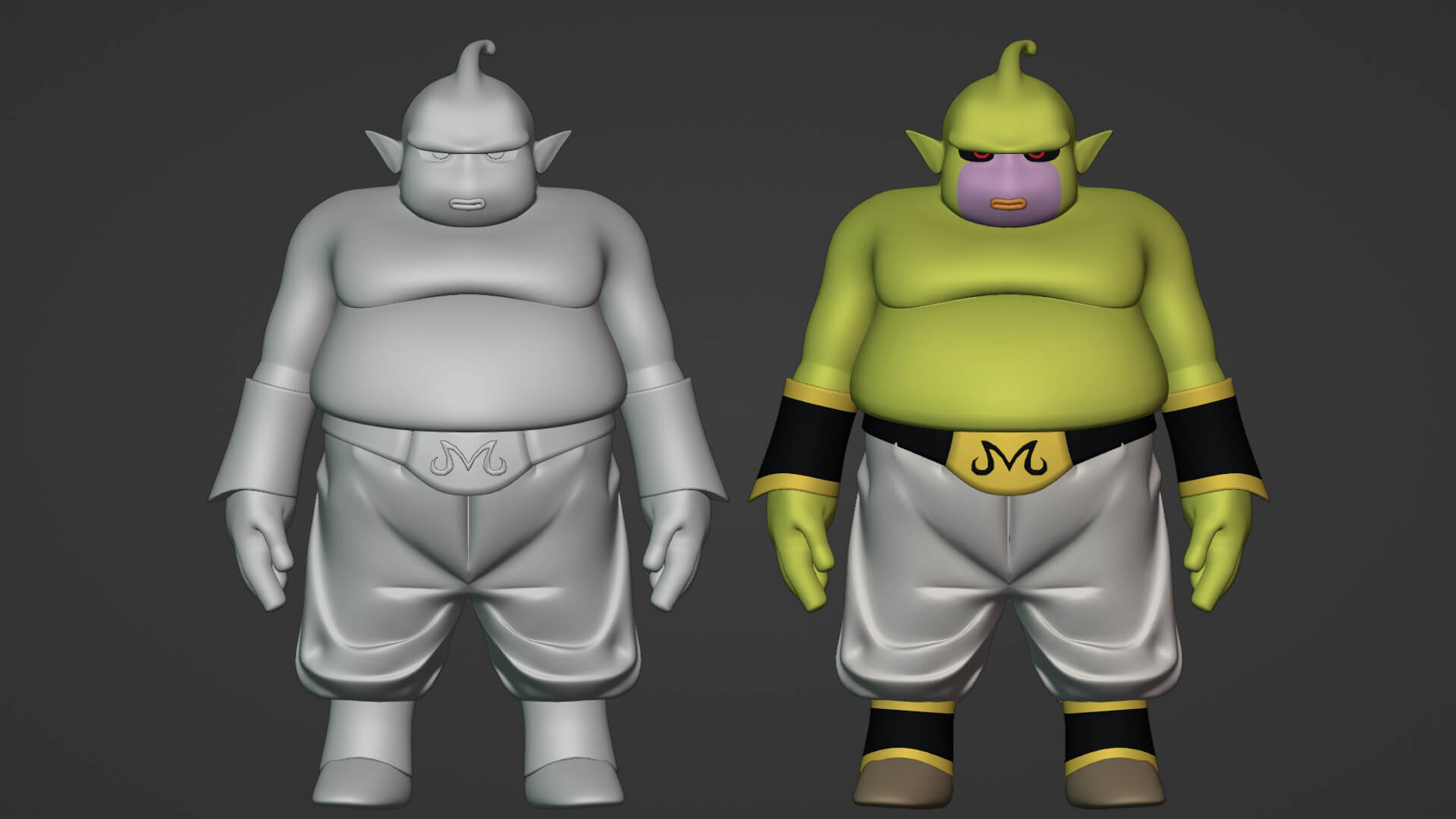 Majin Duu - Dragonball Daima 3D Model by Summerforce