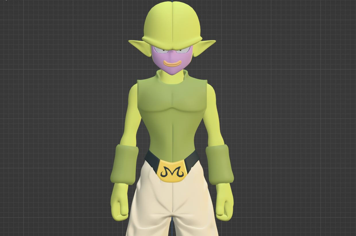 Majin Kuu - Dragonball Daima 3D Model by Summerforce