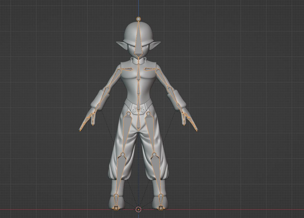 Majin Kuu - Dragonball Daima 3D Model by Summerforce