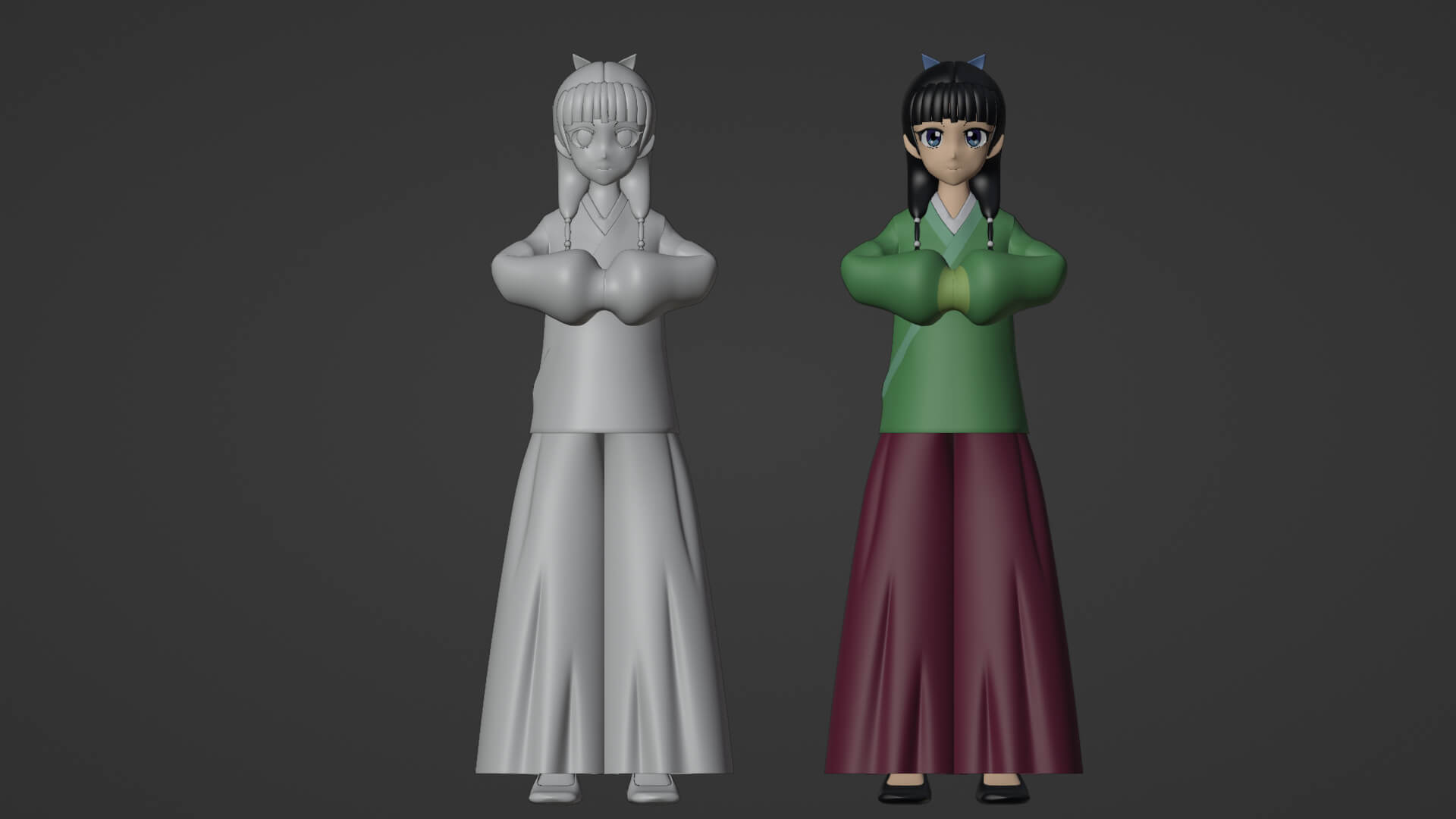 Maomao - The Apothecary Diaries 3D Model by Summerforce