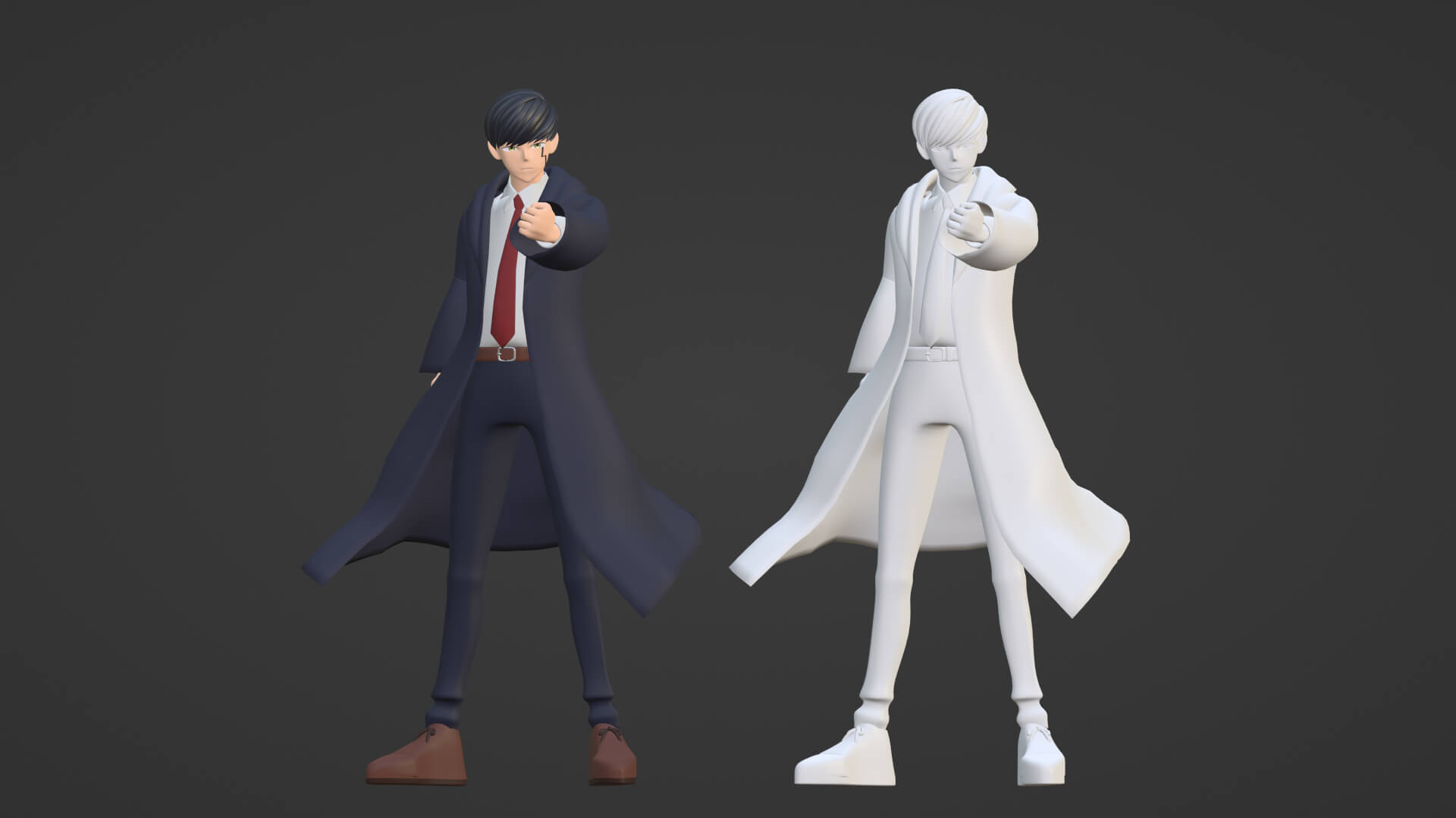 Mash Burnedead - Mashle 3D Model by Summerforce