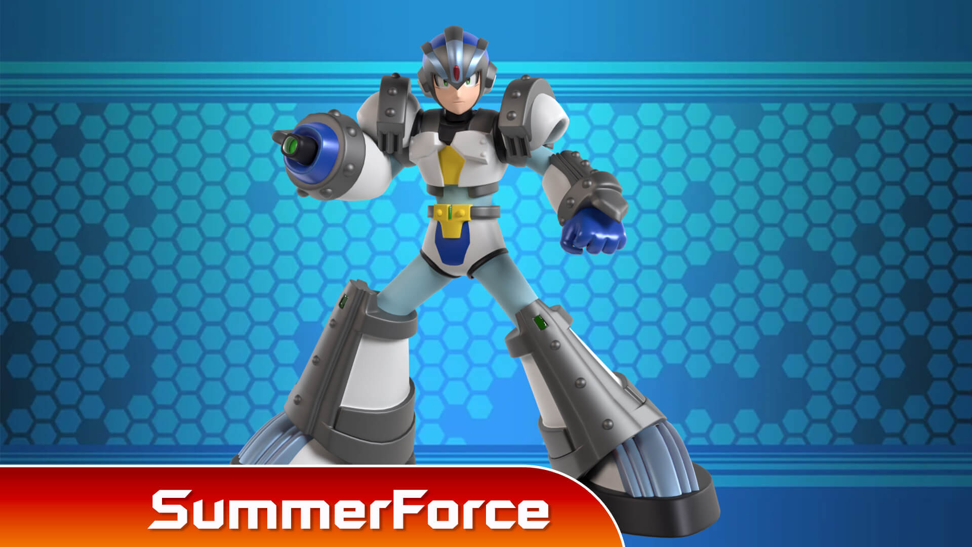 Mega Man Gaia Armor - Mega Man X5 3D Model by Summerforce