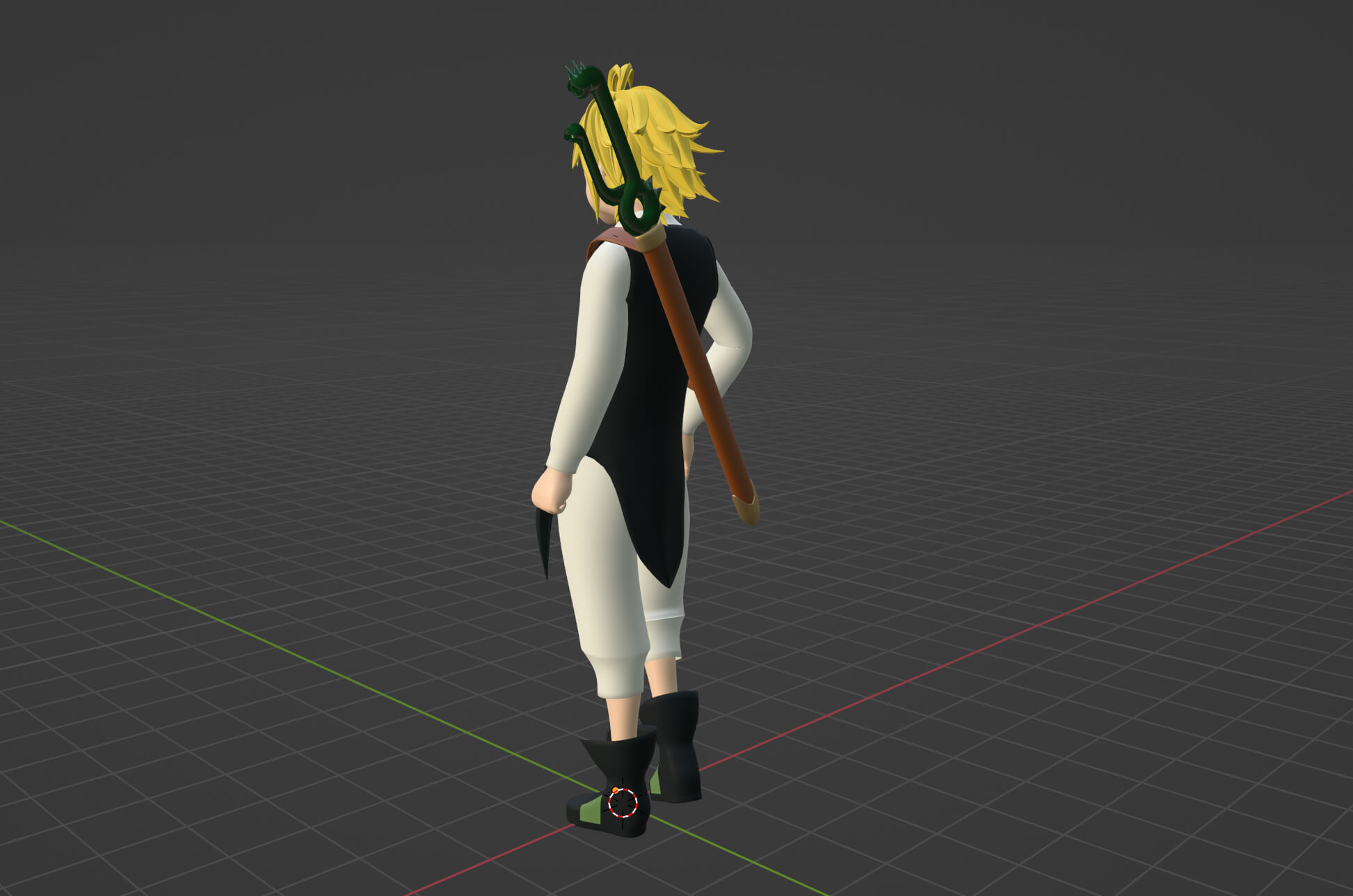 Meliodas - Seven Deadly Sins 3D Model by Summerforce