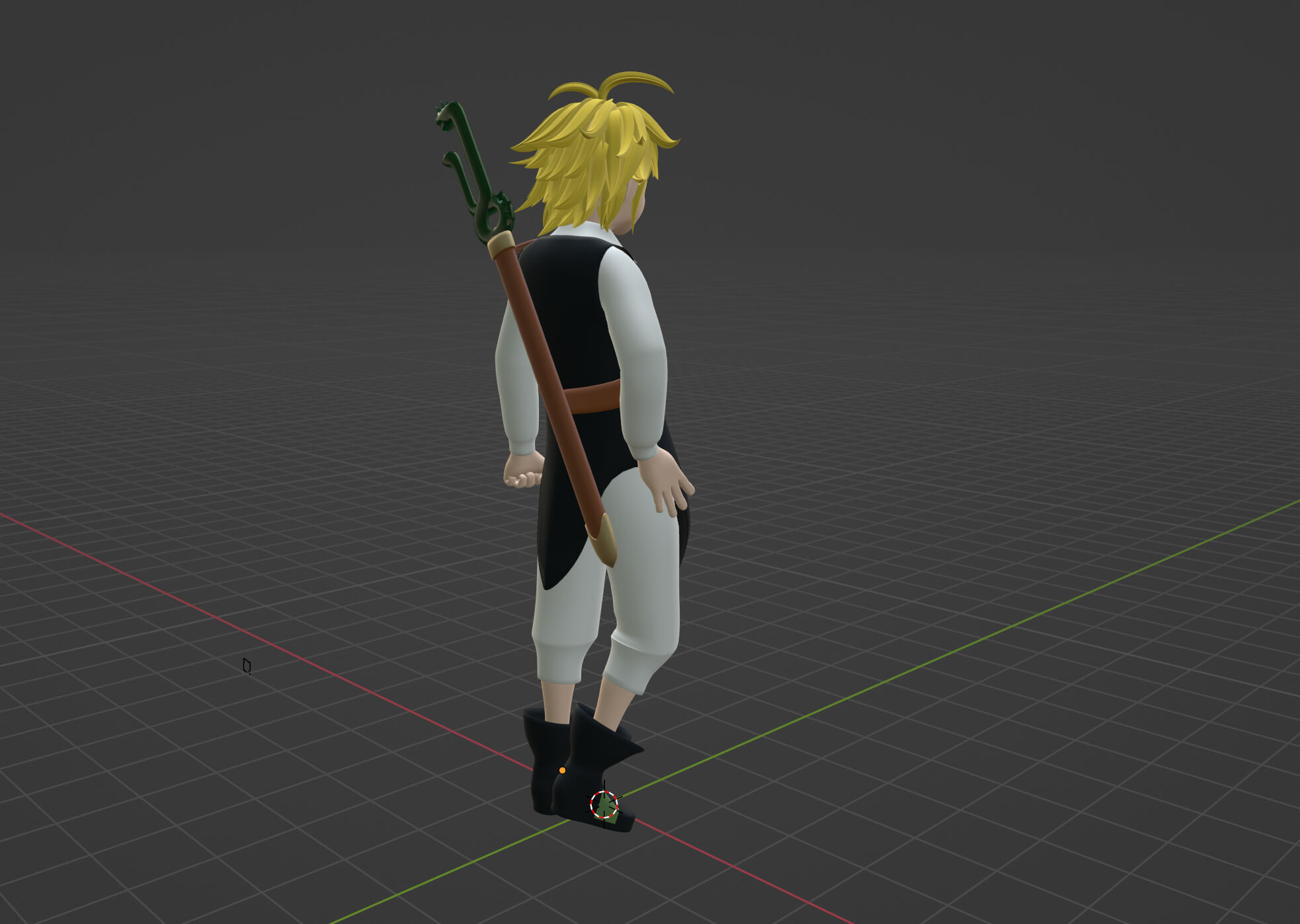 Meliodas - Seven Deadly Sins 3D Model by Summerforce