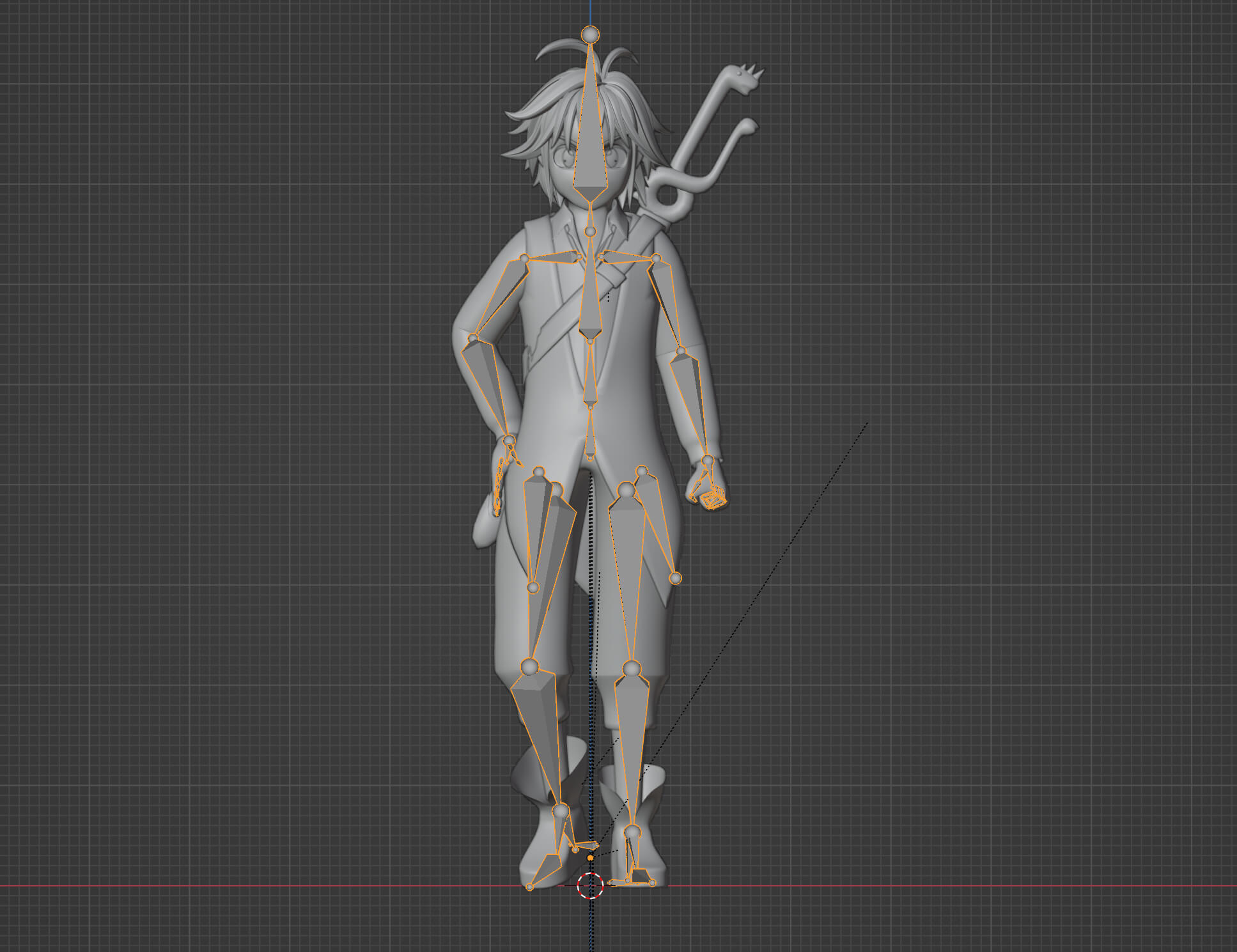 Meliodas - Seven Deadly Sins 3D Model by Summerforce