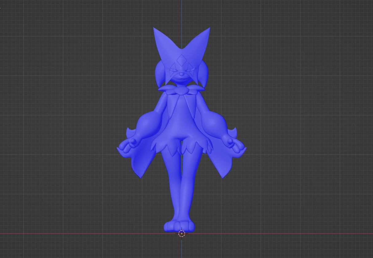 Meowscarada - Pokémon Horizons 3D Model by Summerforce