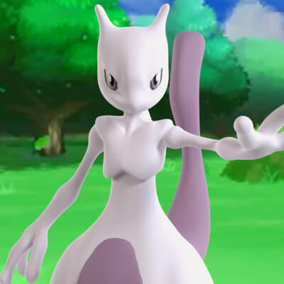 Mewtwo - Pokémon 3D Model by Summerforce