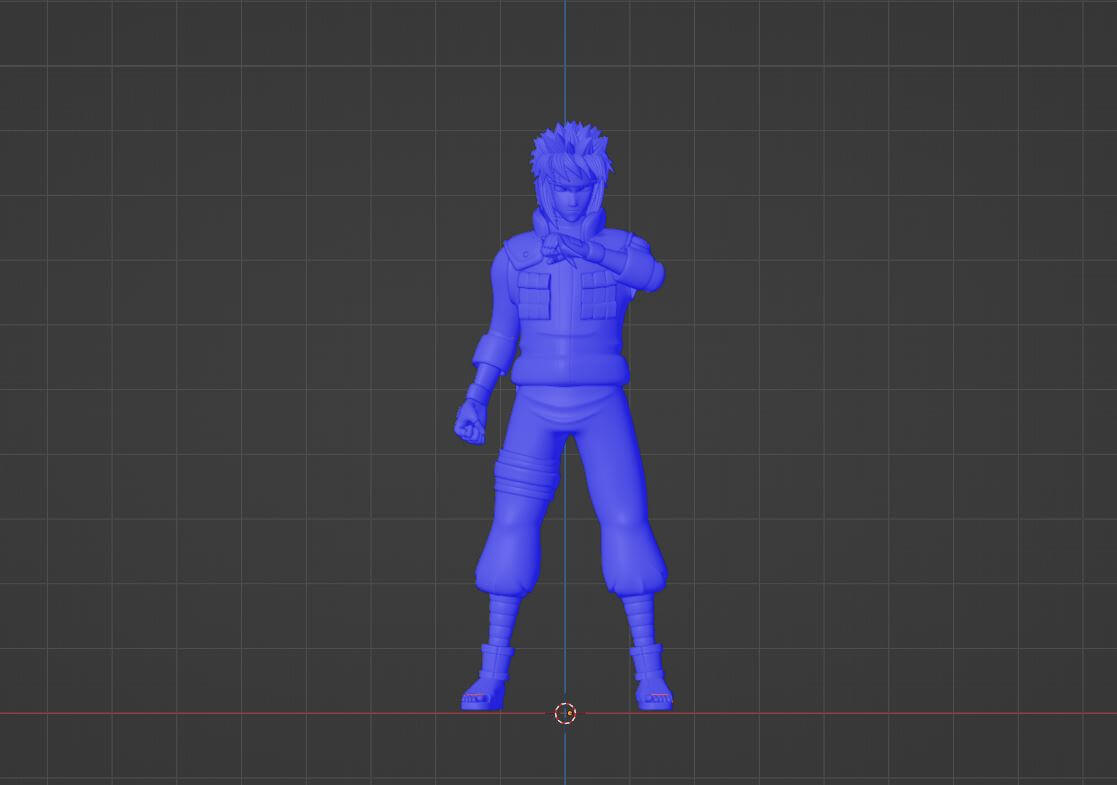 Minato Namikaze - Naruto Shippuden 3D Model by Summerforce