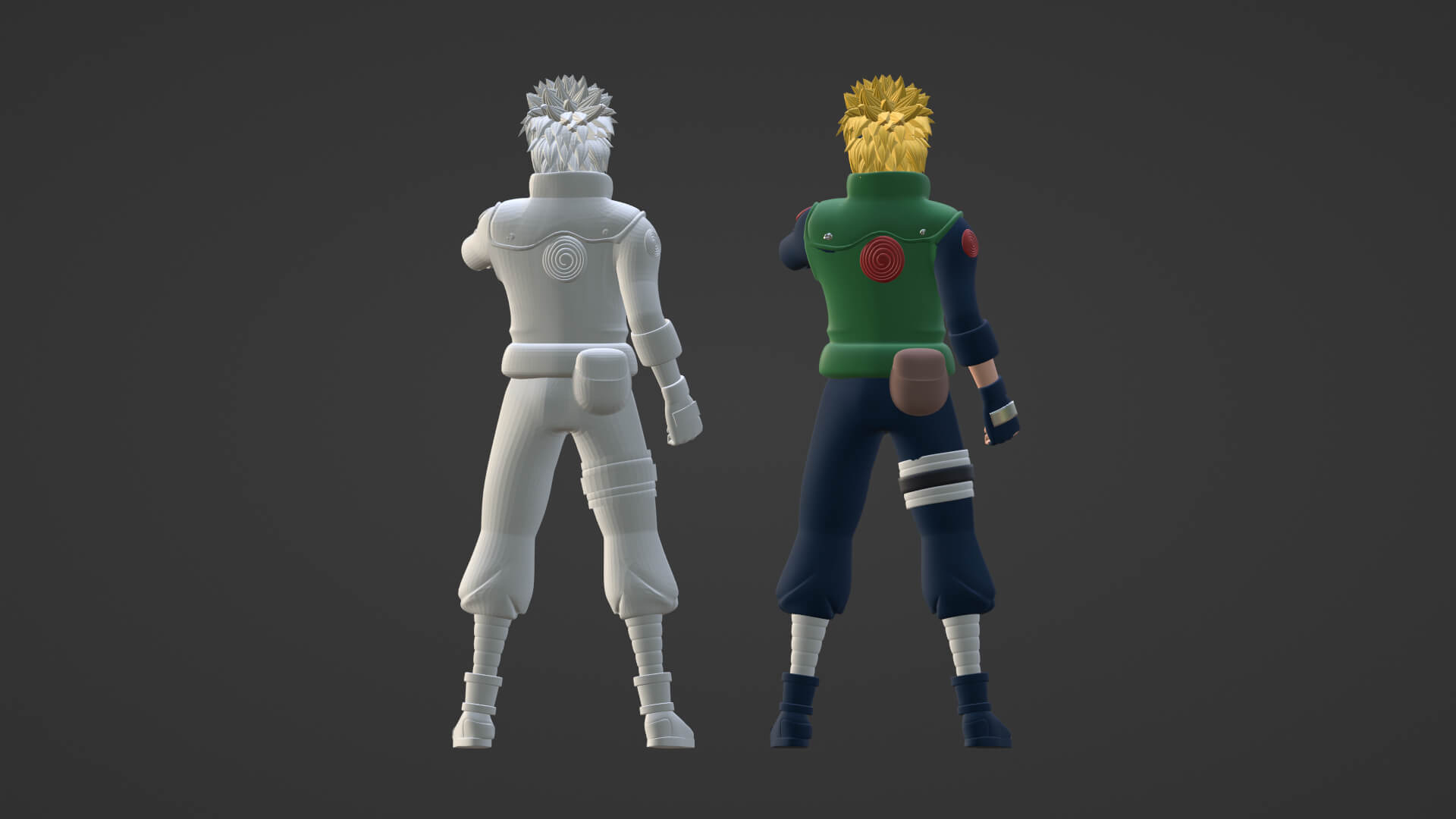 Minato Namikaze - Naruto Shippuden 3D Model by Summerforce