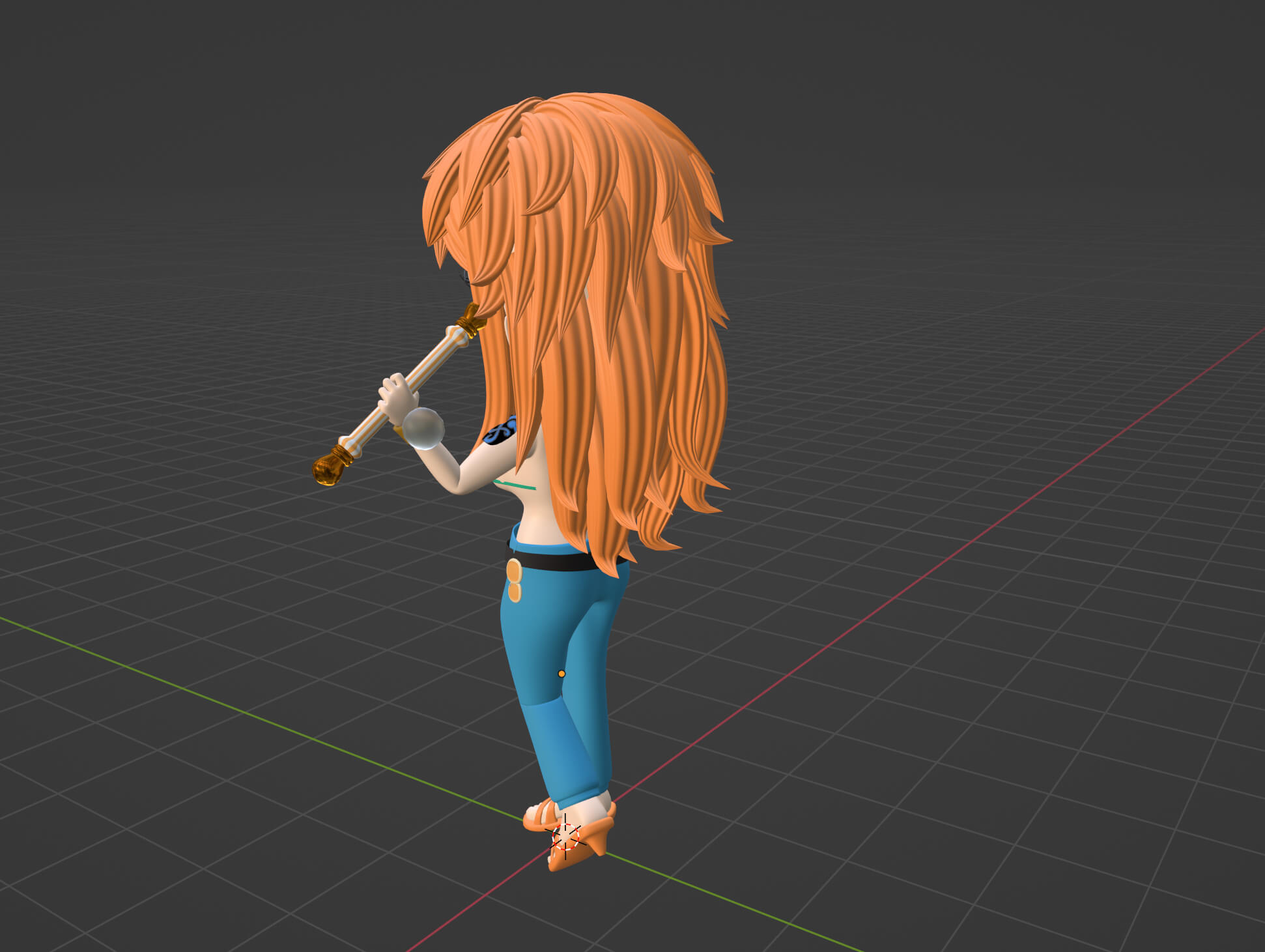 Nami SD - One Piece 3D Model by Summerforce