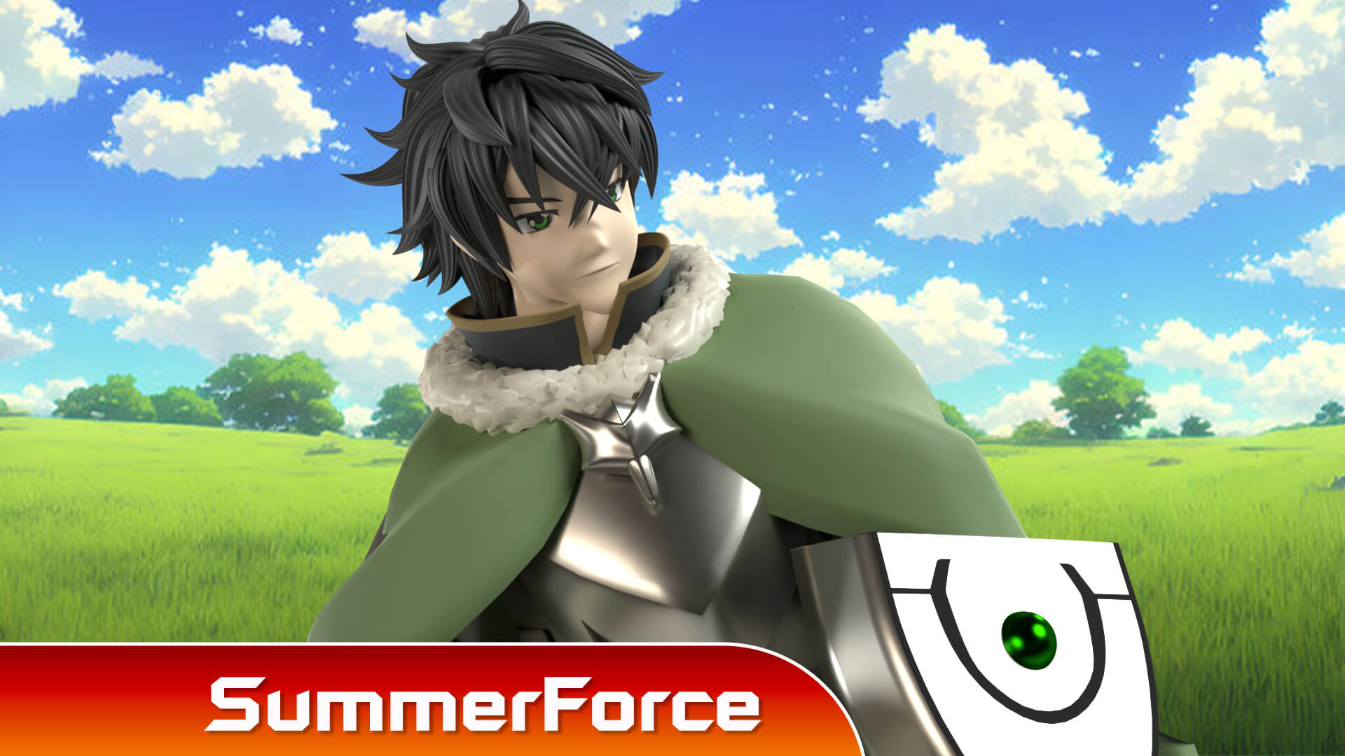 Naofumi Iwatani - Rising of The Shield Hero 3D Model by Summerforce