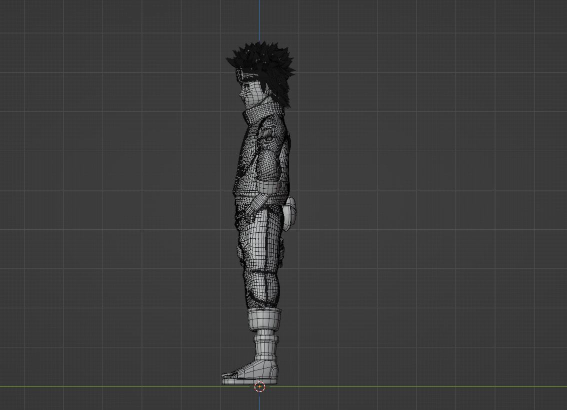 Naruto Uzumaki - Naruto Shippuden 3D Model by Summerforce
