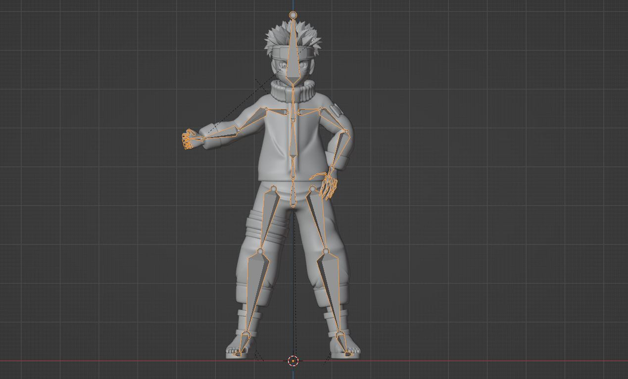 Naruto Uzumaki - Naruto Shippuden 3D Model by Summerforce