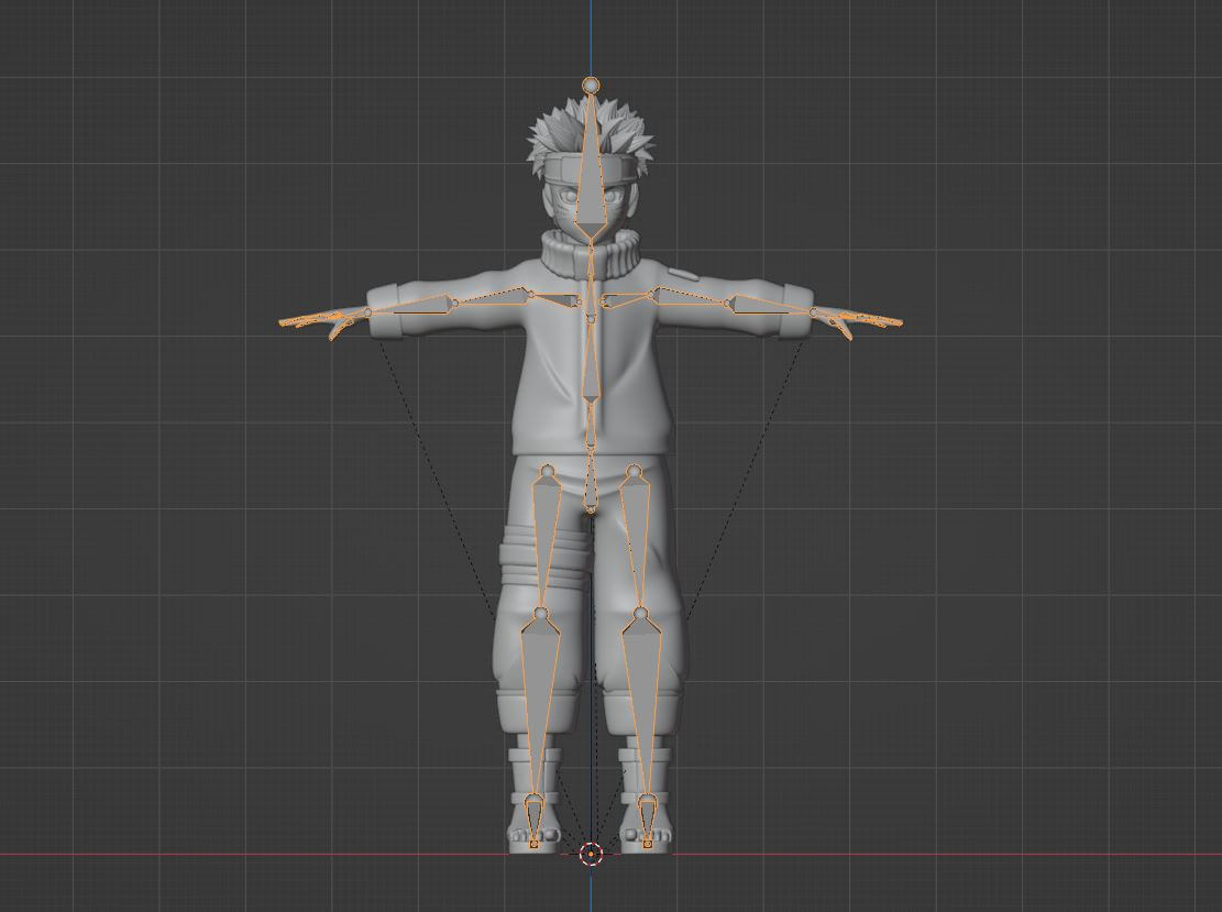 Naruto Uzumaki - Naruto Shippuden 3D Model by Summerforce