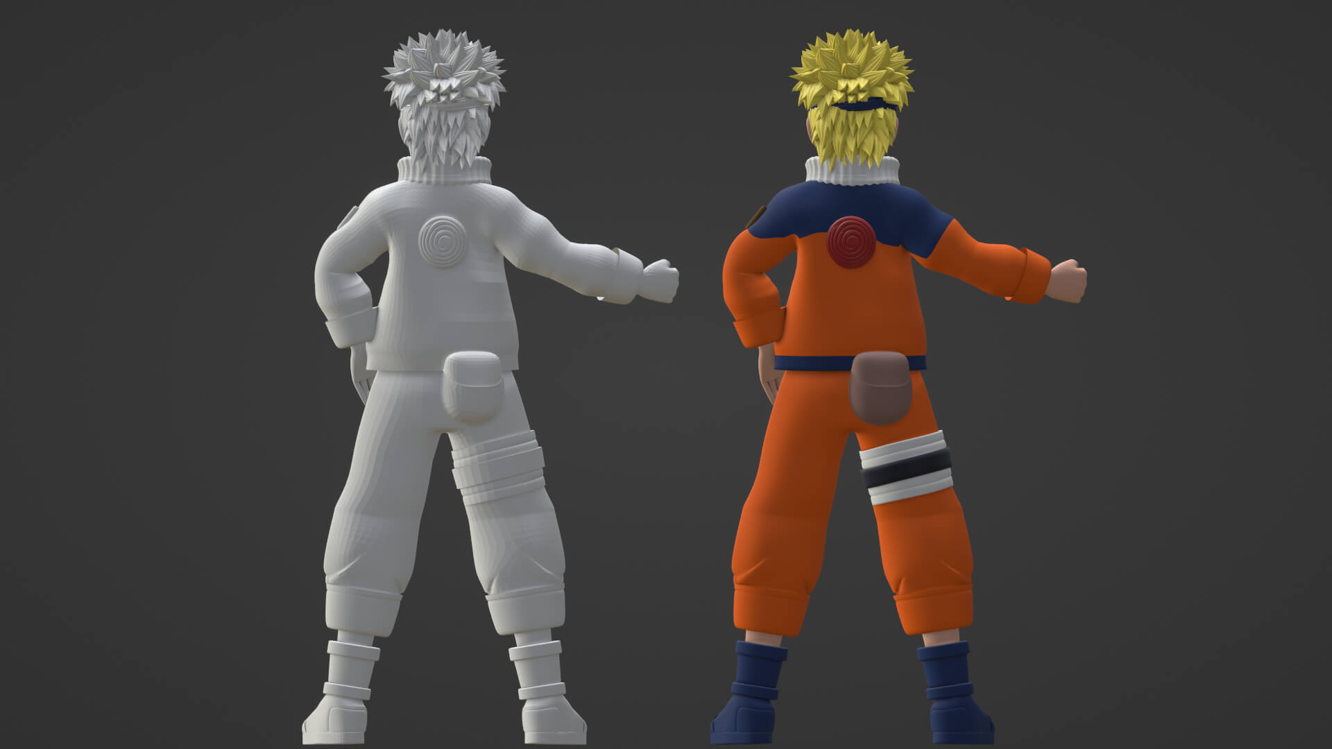 Naruto Uzumaki - Naruto Shippuden 3D Model by Summerforce