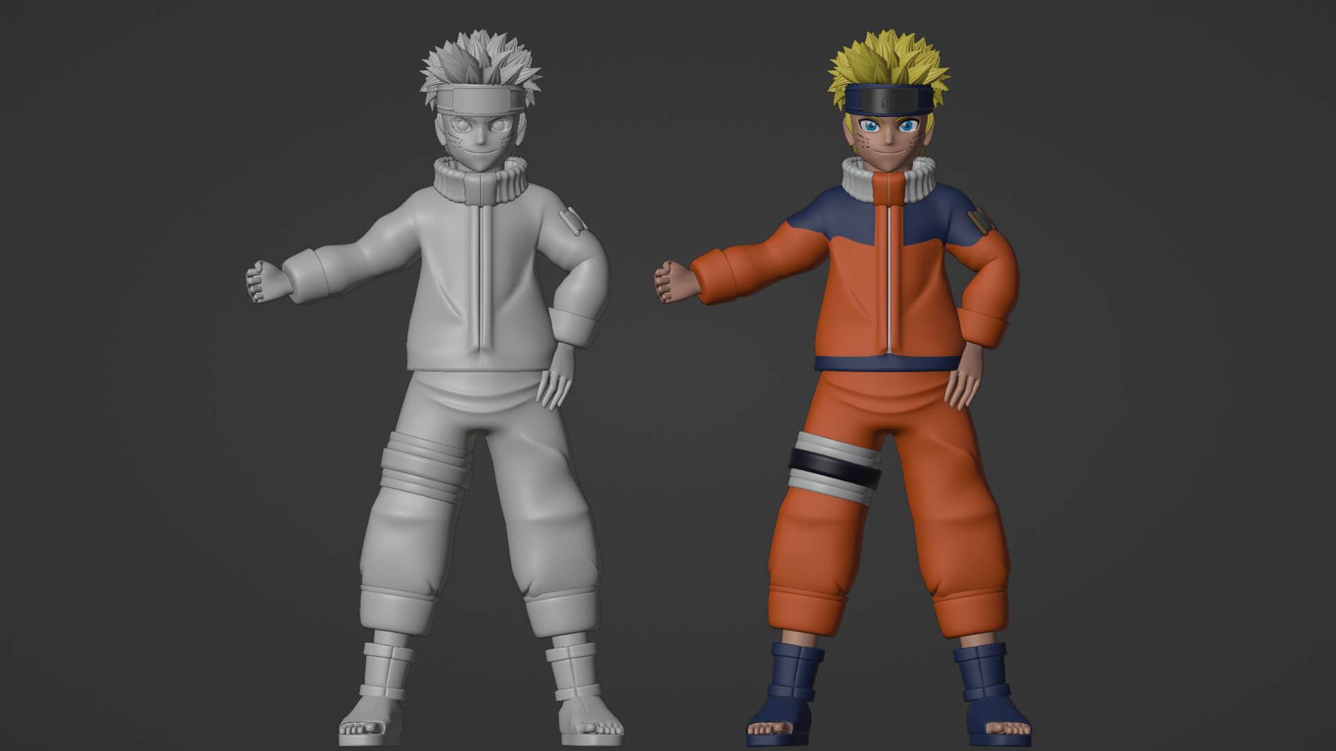 Naruto Uzumaki - Naruto Shippuden 3D Model by Summerforce