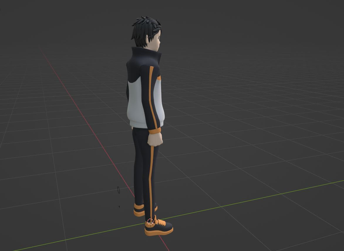 Natsuki Subaru - Rezero 3D Model by Summerforce