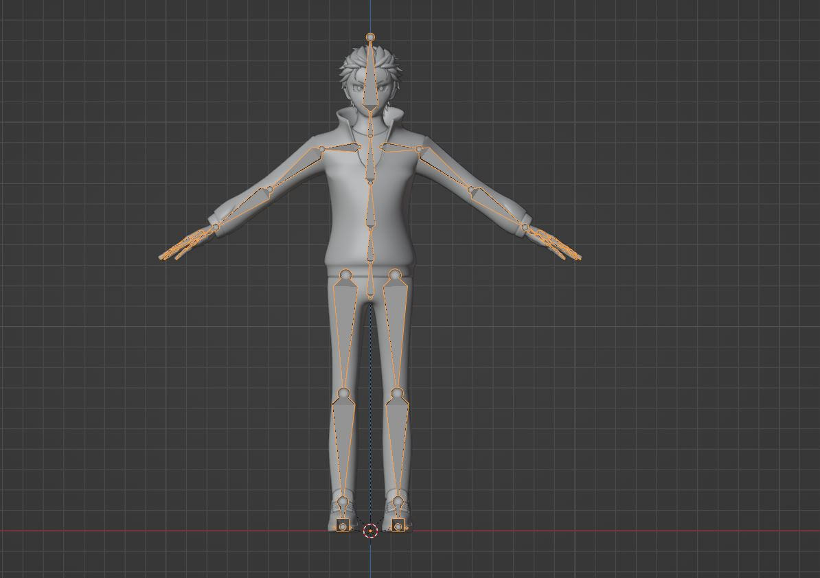 Natsuki Subaru - Rezero 3D Model by Summerforce