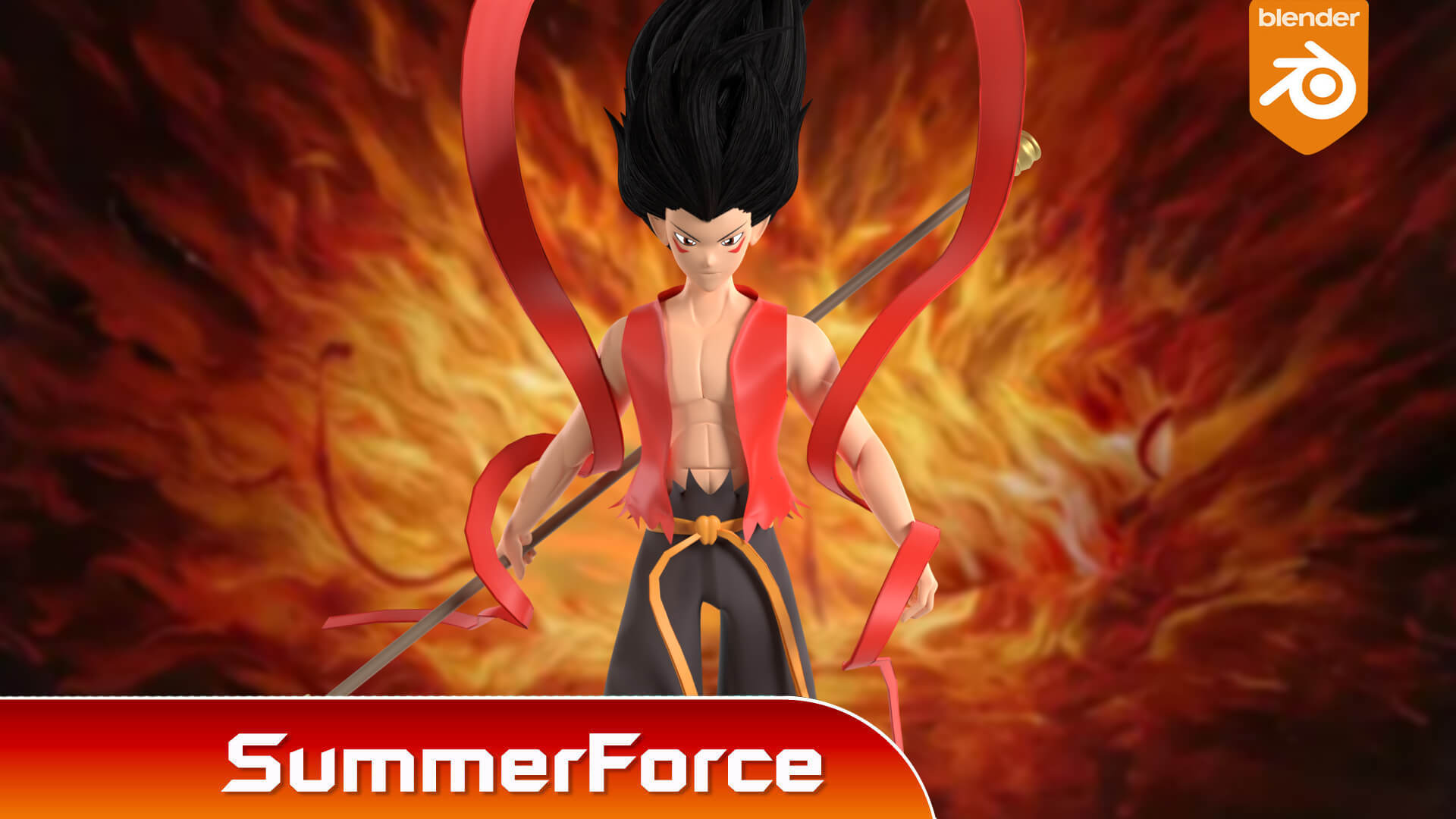 Nezha True Form - Nezha 3D Model by Summerforce