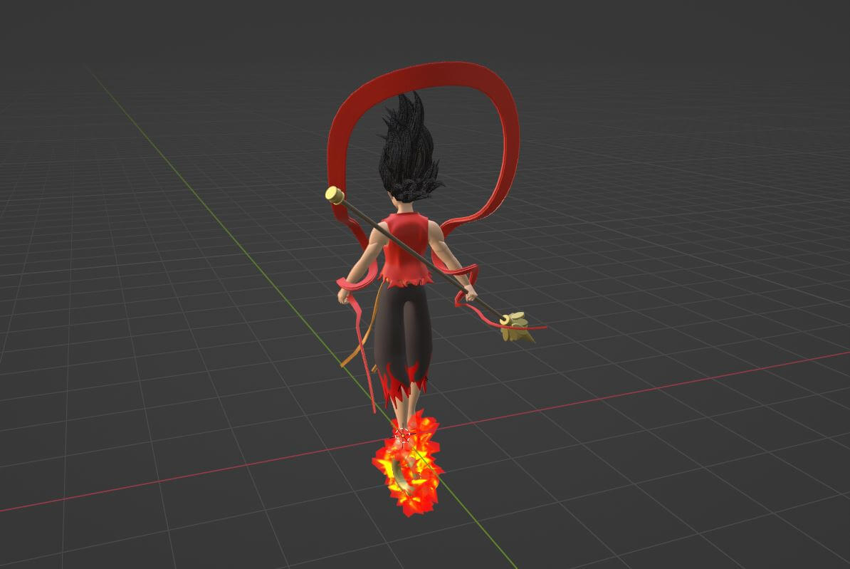 Nezha True Form - Nezha 3D Model by Summerforce