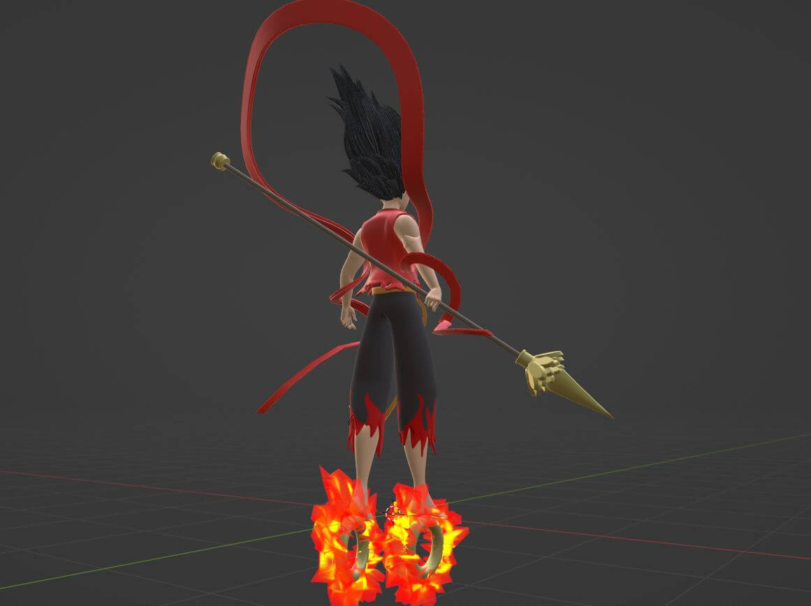 Nezha True Form - Nezha 3D Model by Summerforce