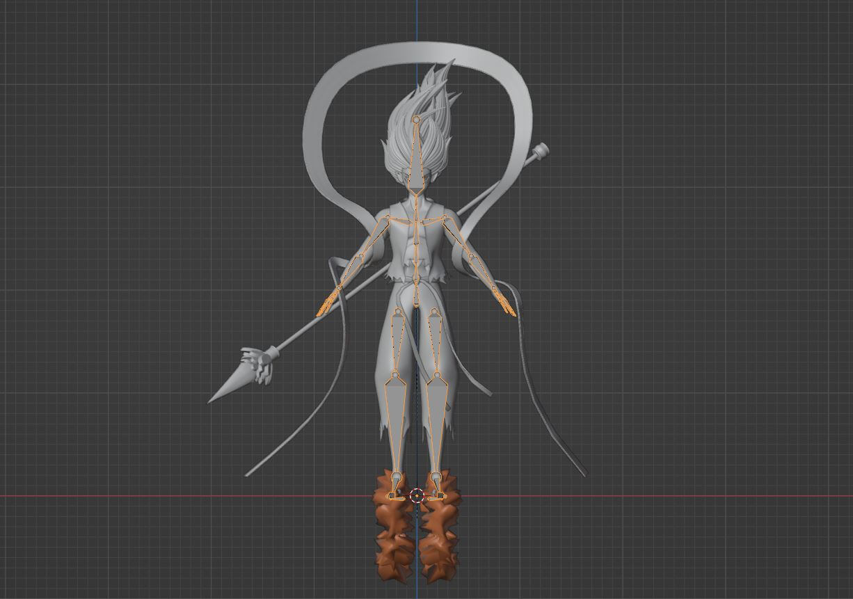 Nezha True Form - Nezha 3D Model by Summerforce