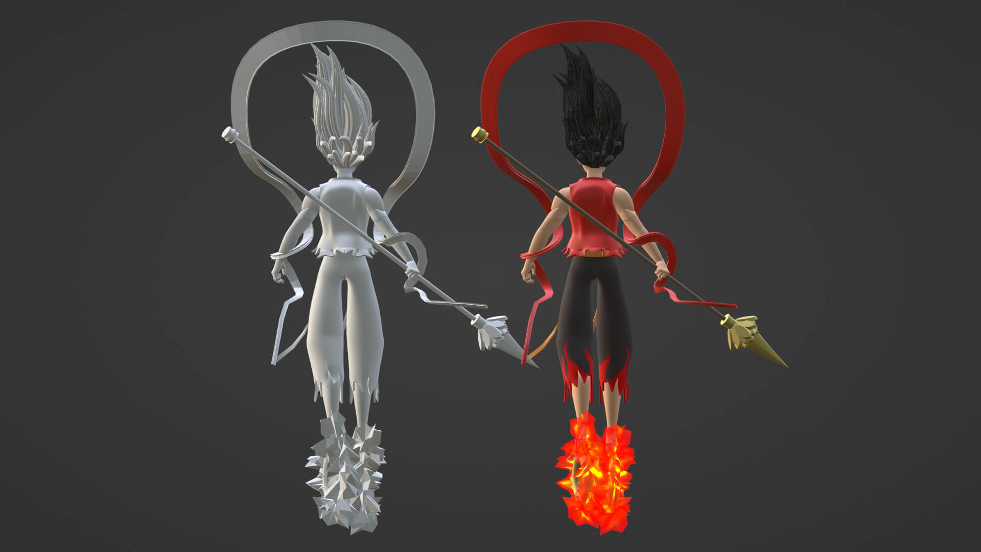 Nezha True Form - Nezha 3D Model by Summerforce