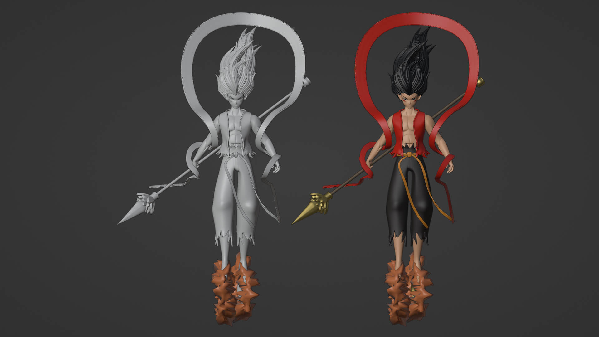 Nezha True Form - Nezha 3D Model by Summerforce