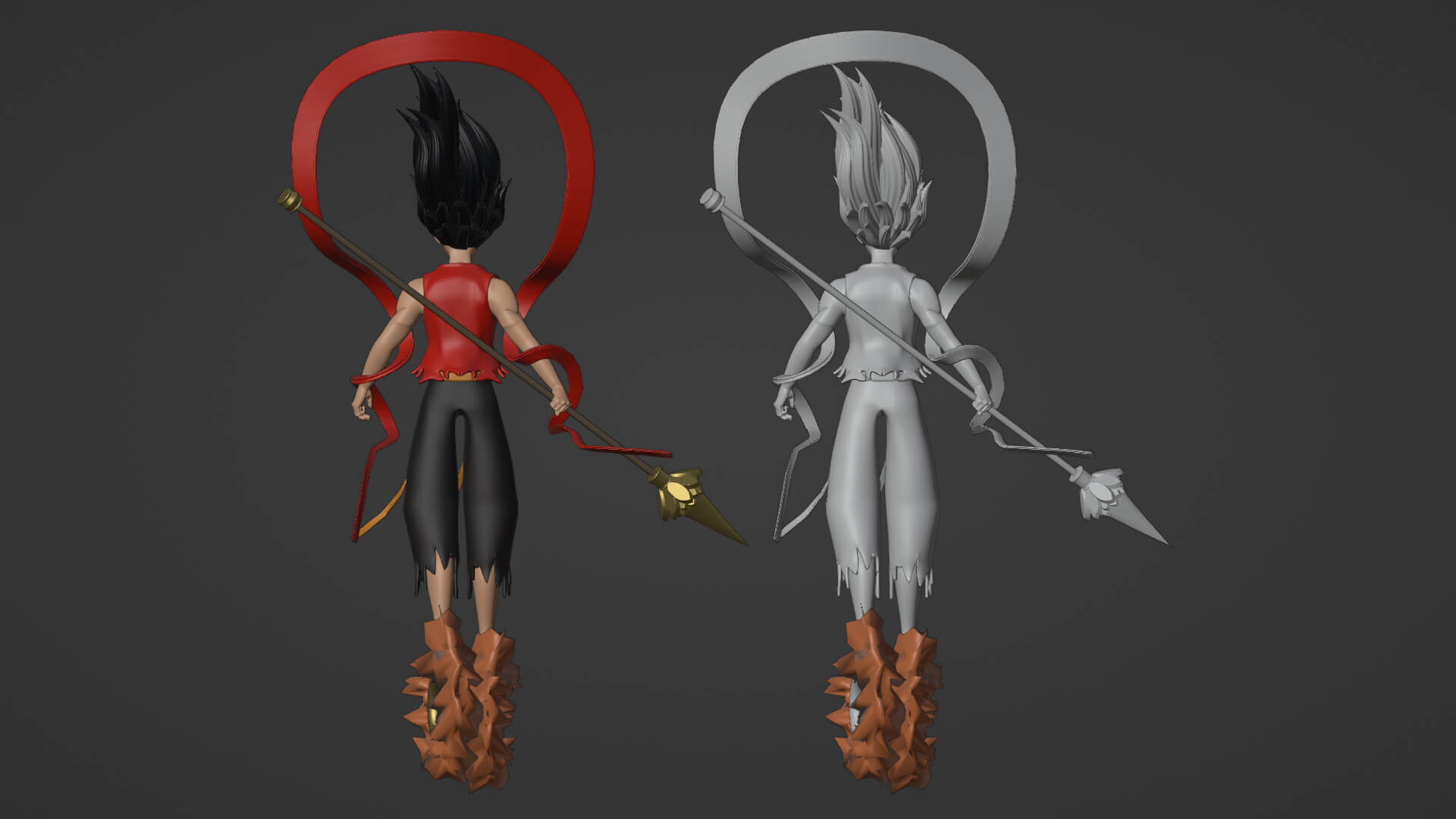 Nezha True Form - Nezha 3D Model by Summerforce
