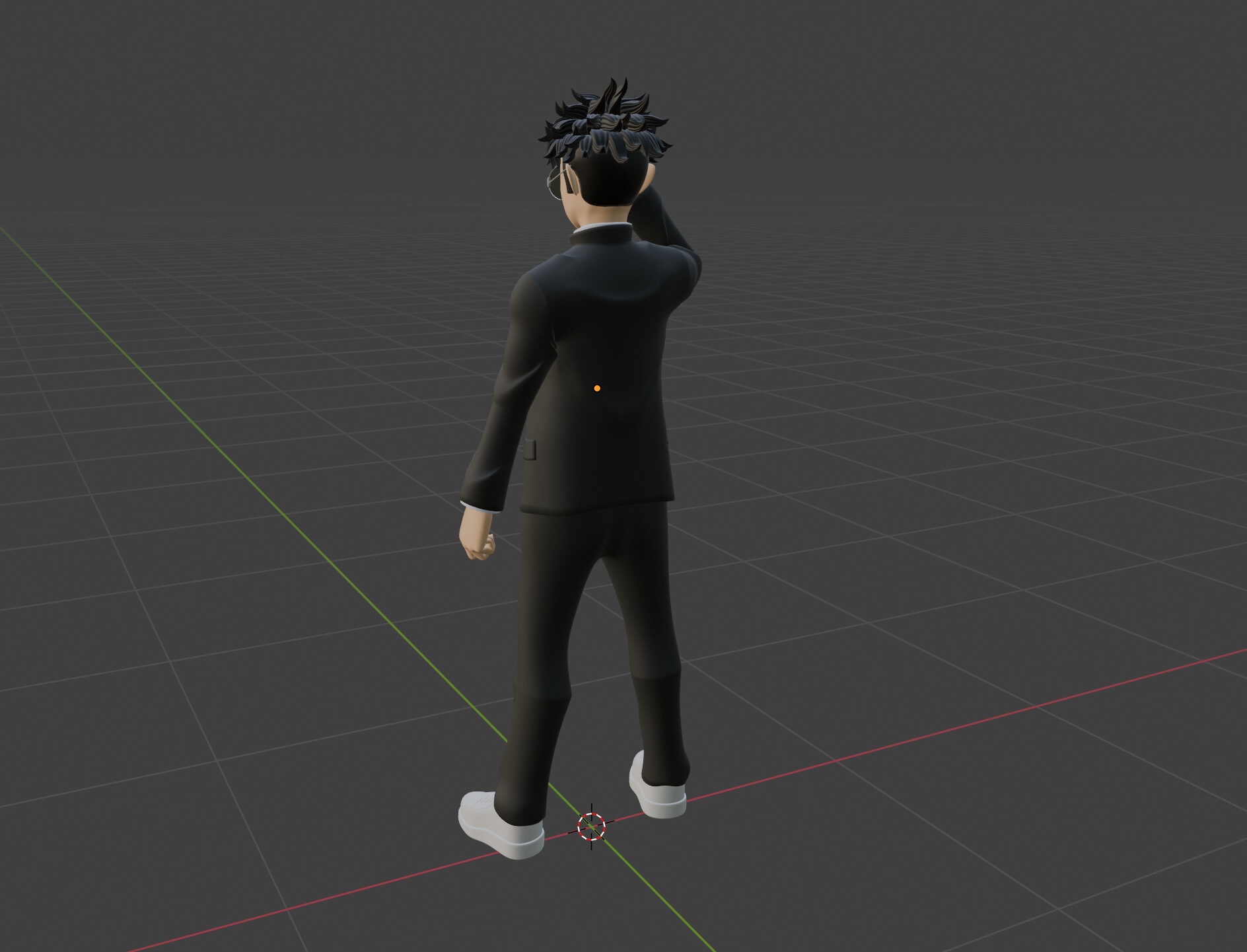 Okarun - Dandadan 3D Model by Summerforce