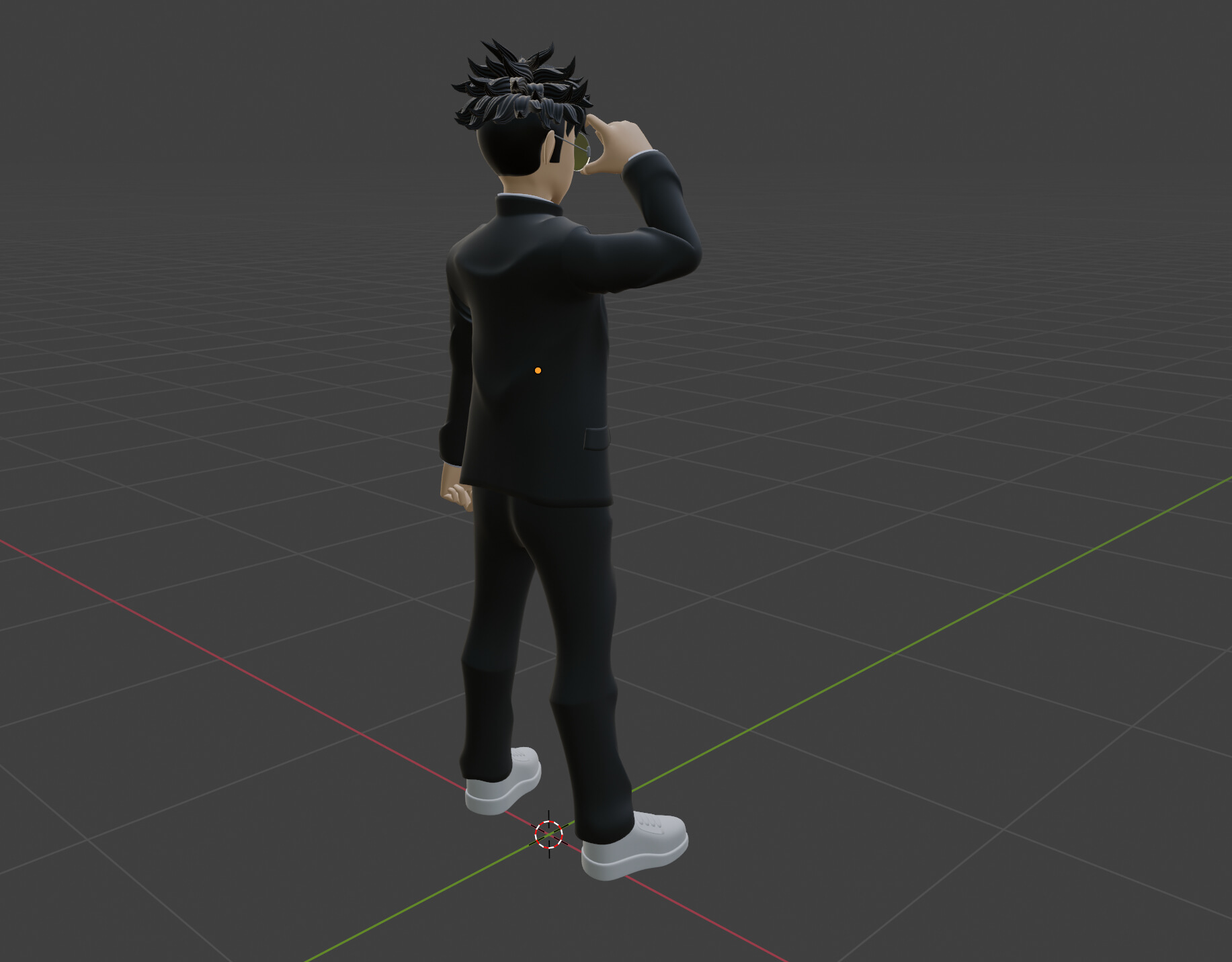 Okarun - Dandadan 3D Model by Summerforce