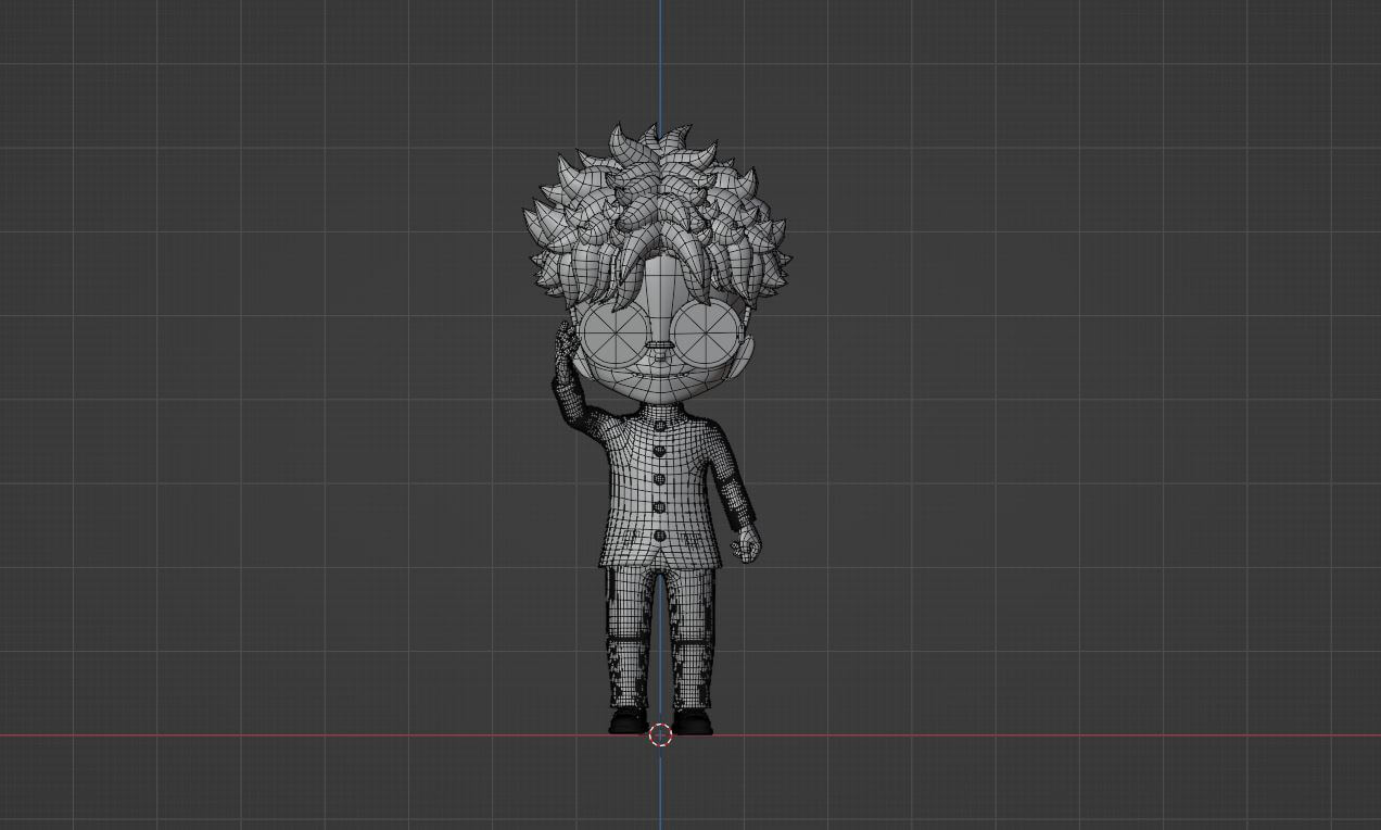 Okarun SD - Dandadan 3D Model by Summerforce