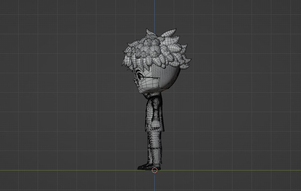 Okarun SD - Dandadan 3D Model by Summerforce