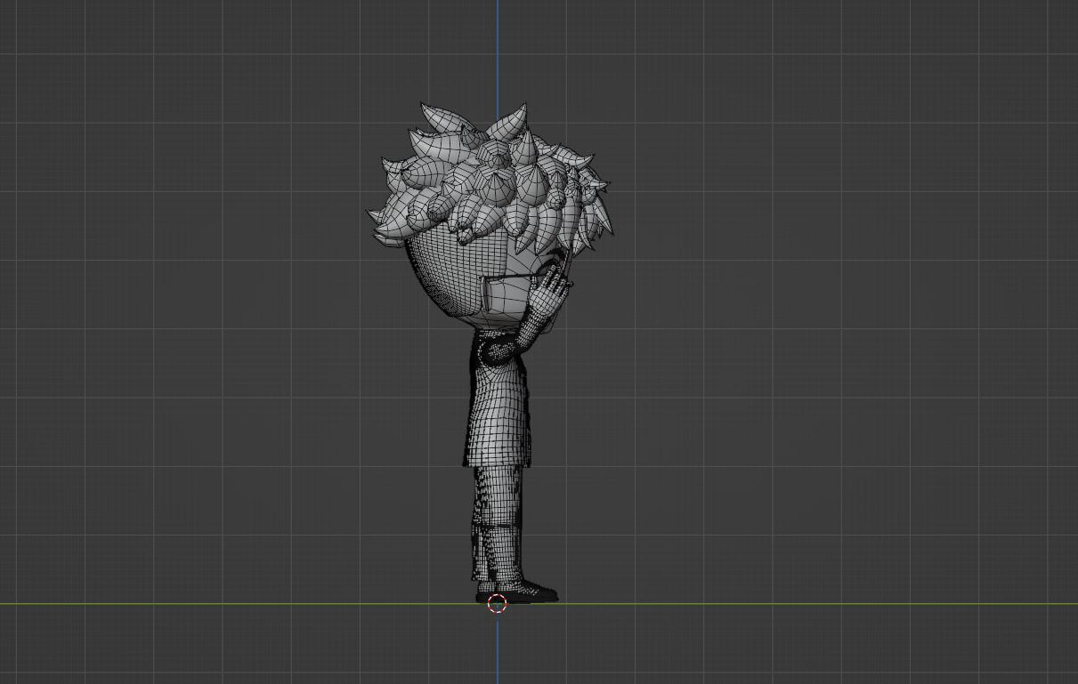 Okarun SD - Dandadan 3D Model by Summerforce