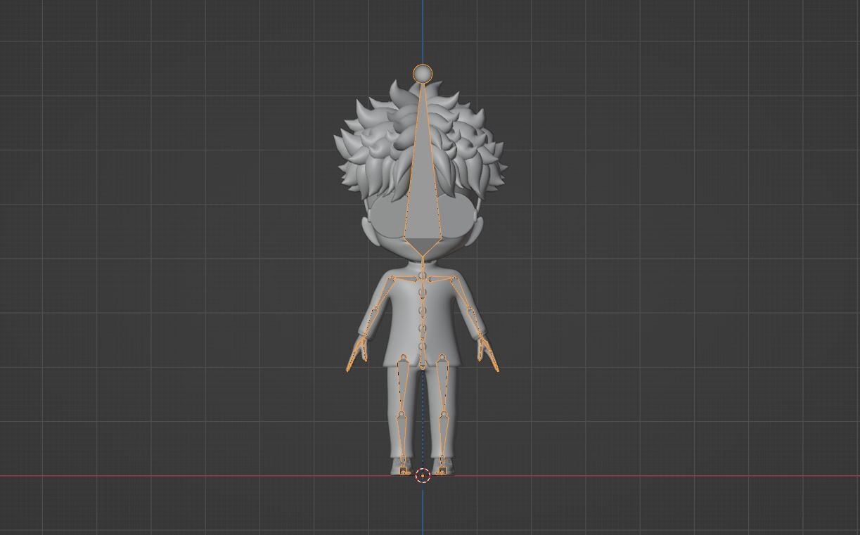 Okarun SD - Dandadan 3D Model by Summerforce