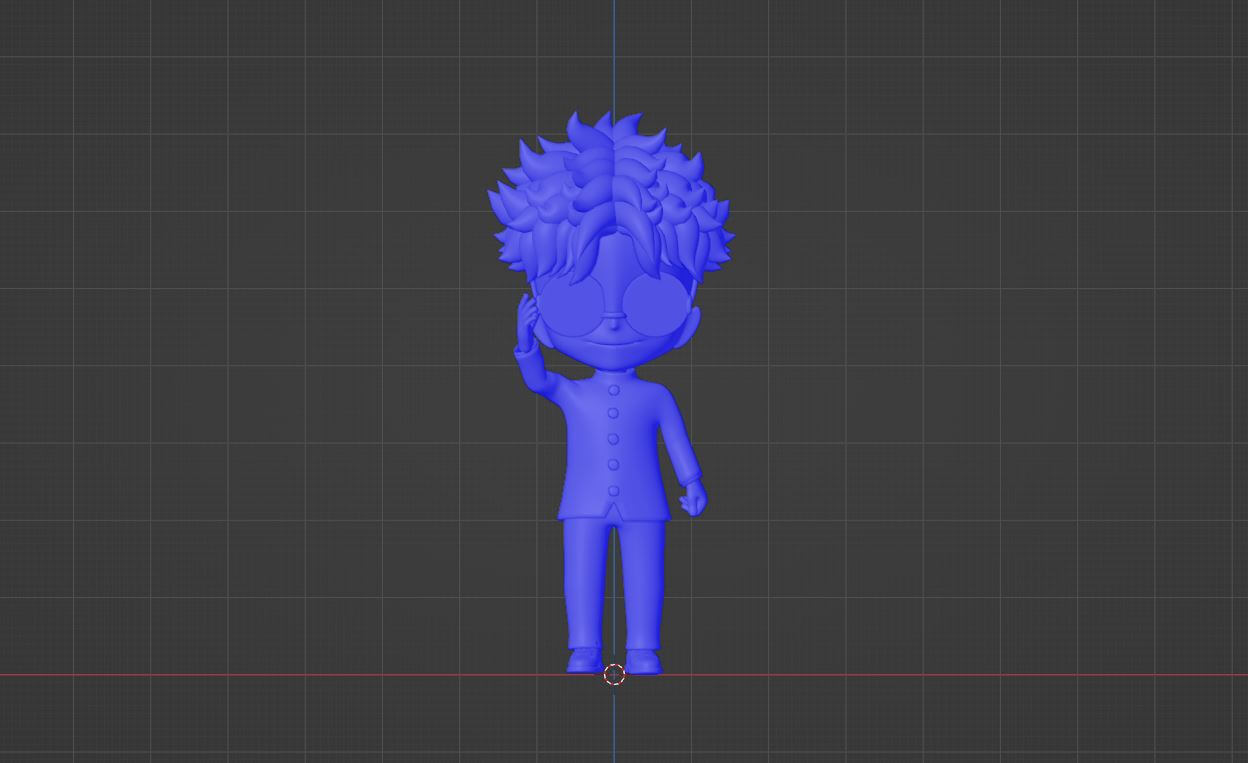 Okarun SD - Dandadan 3D Model by Summerforce