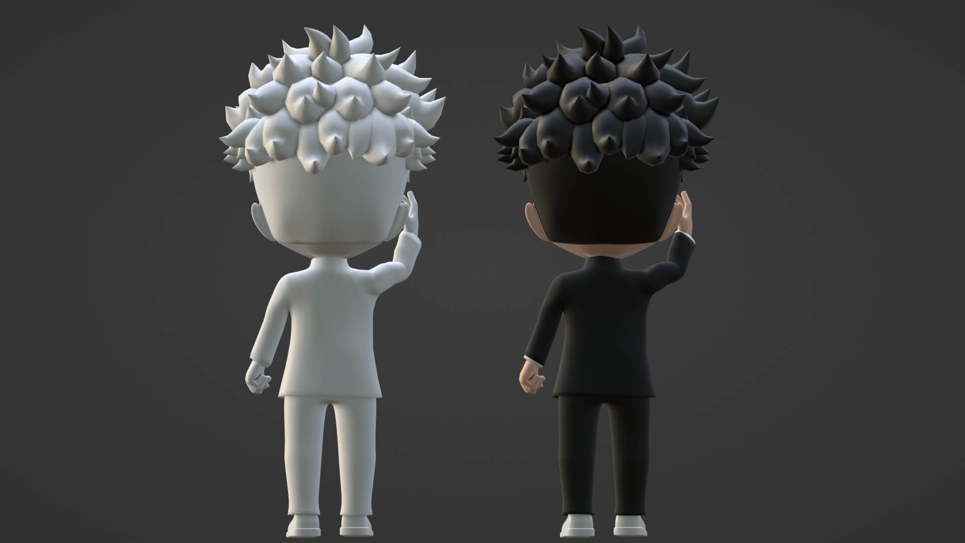 Okarun SD - Dandadan 3D Model by Summerforce