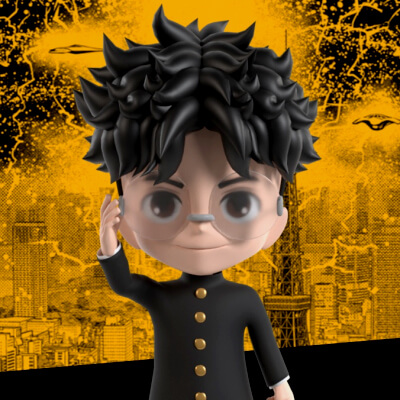 Okarun - Dandadan 3D Model by Summerforce