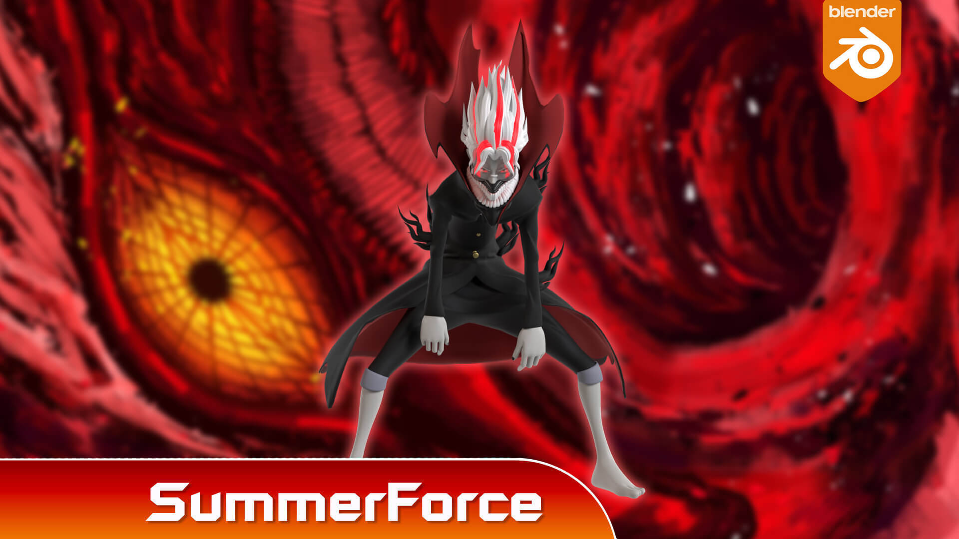 Okarun Transformation - Dandadan 3D Model by Summerforce