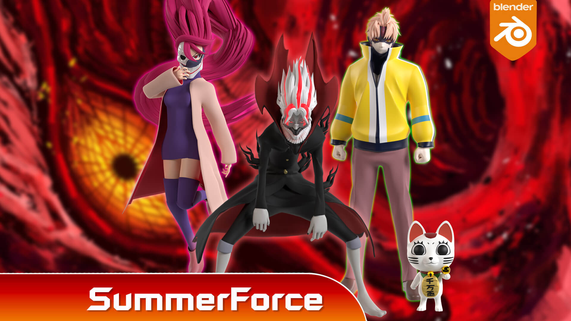 Okarun Transformation - Dandadan 3D Model by Summerforce